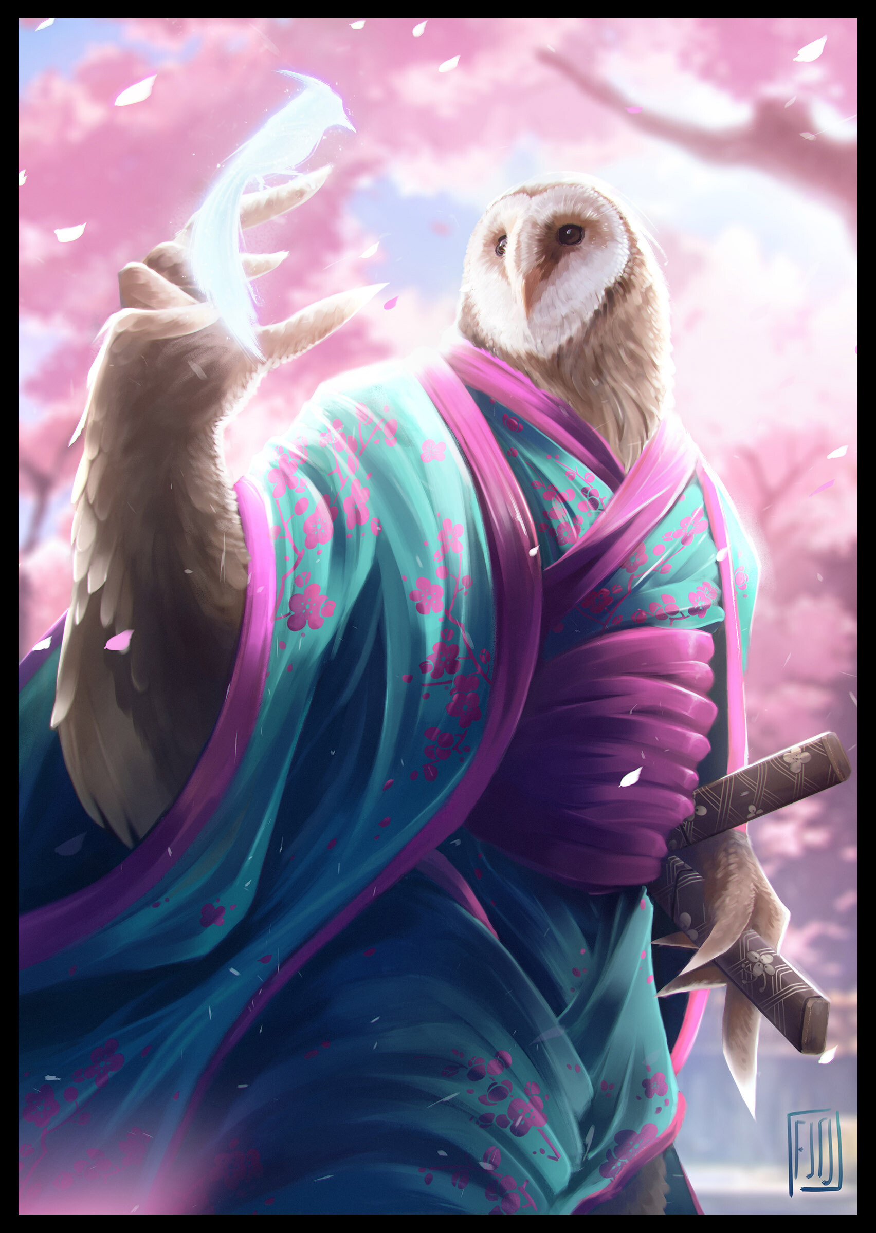 ArtStation - Fukuro Samouraï