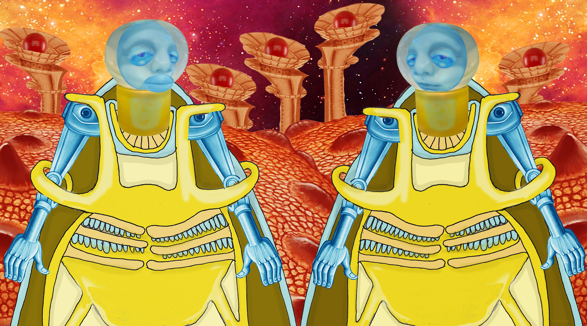 ArtStation - angry red planet