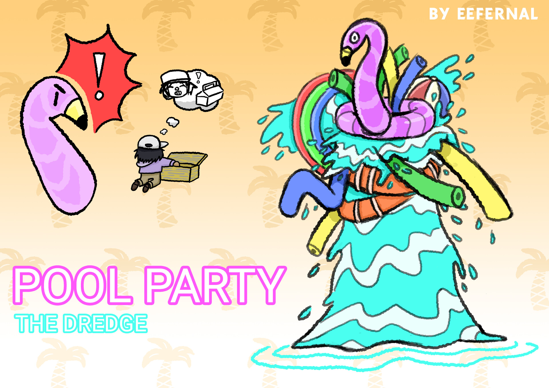 ArtStation - Dead By Daylight | Custom Skin | The Dredge Pool Party