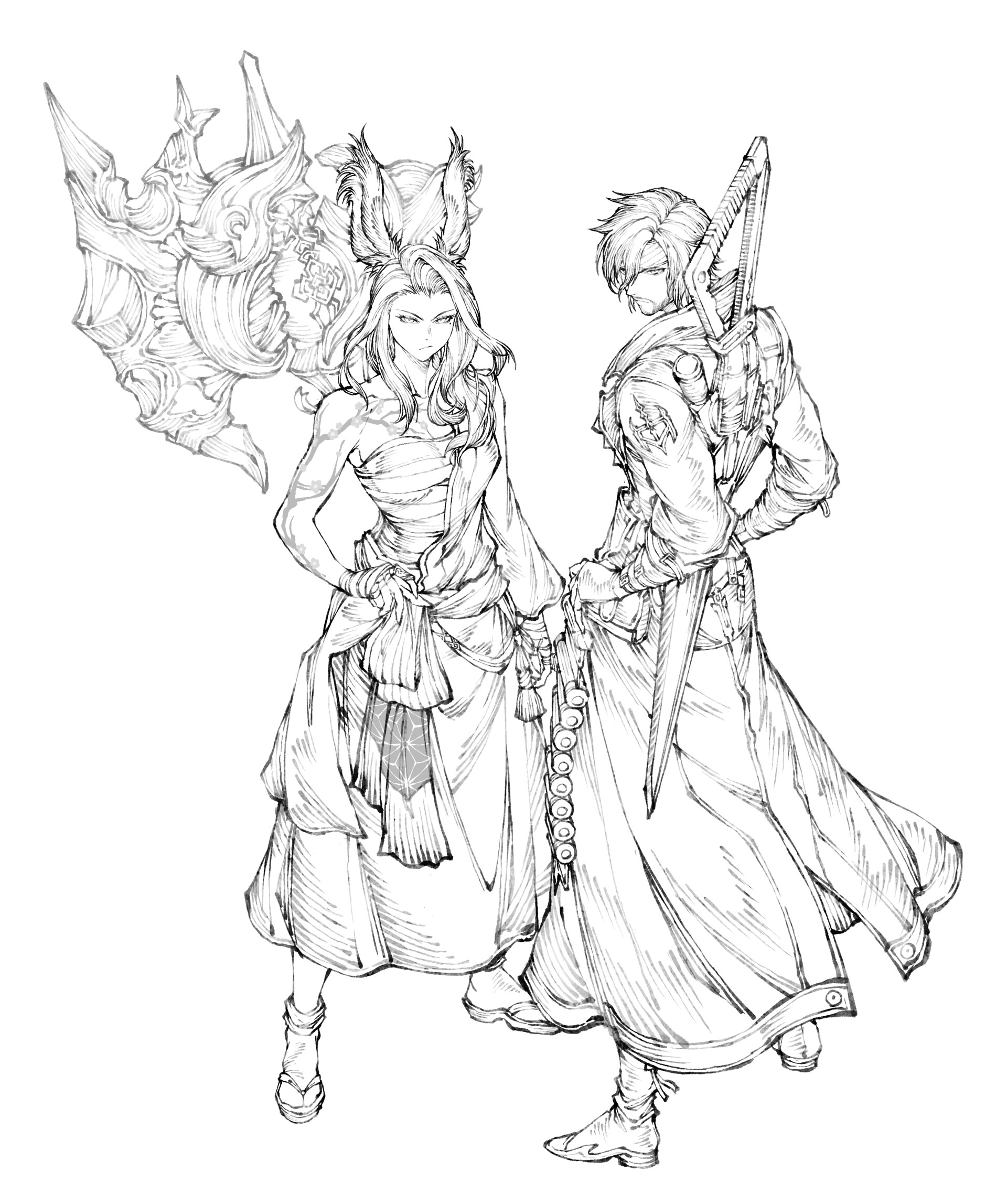 ArtStation - FFXIV commission