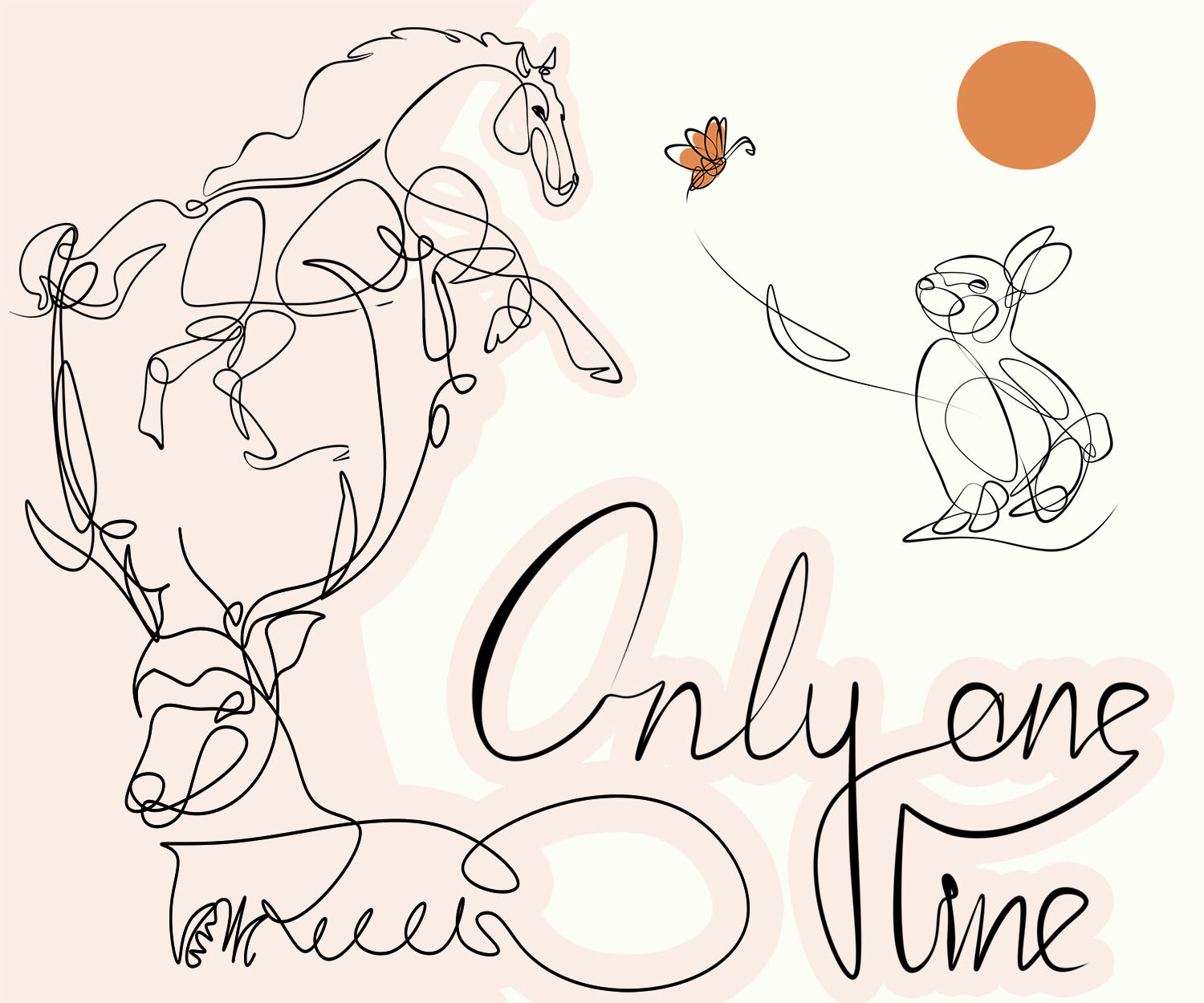 ArtStation - Only One line style