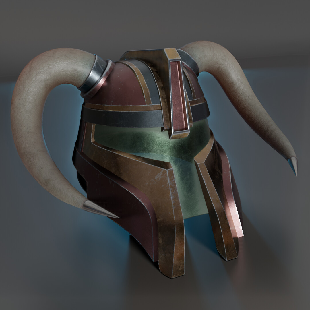 ArtStation - Just a heavy helmet with a bit of flair