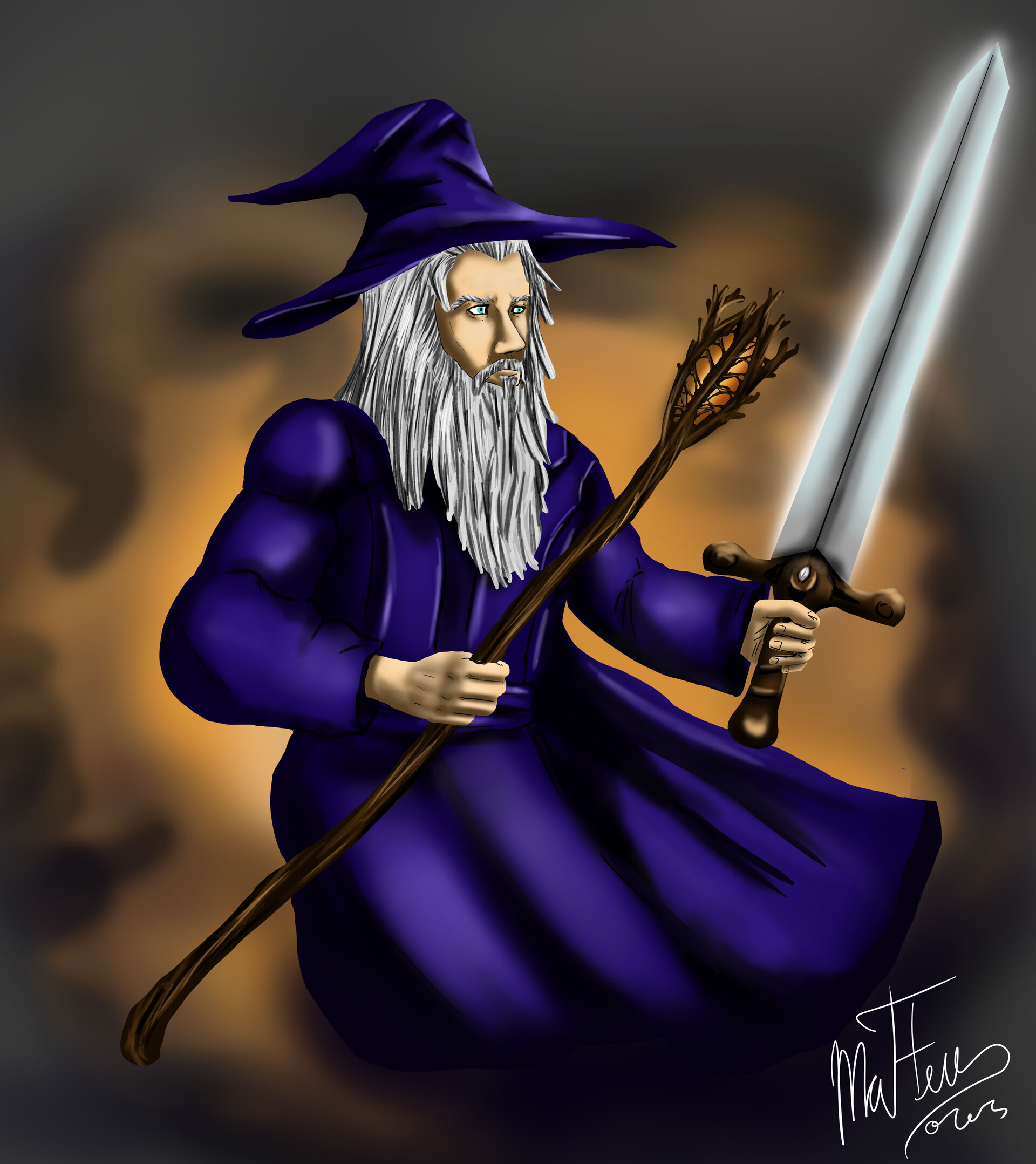 ArtStation - Painting mage