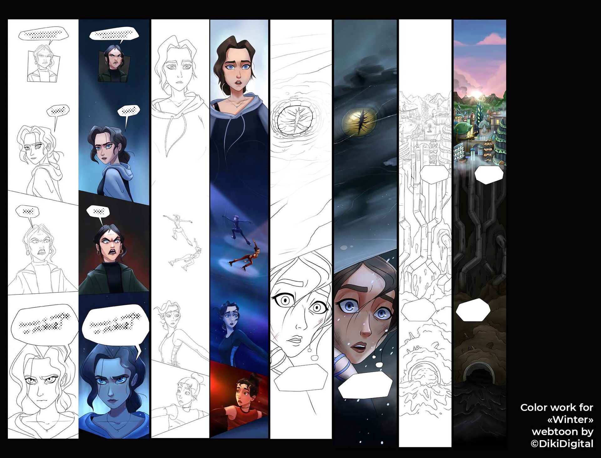 ArtStation - Colorist work