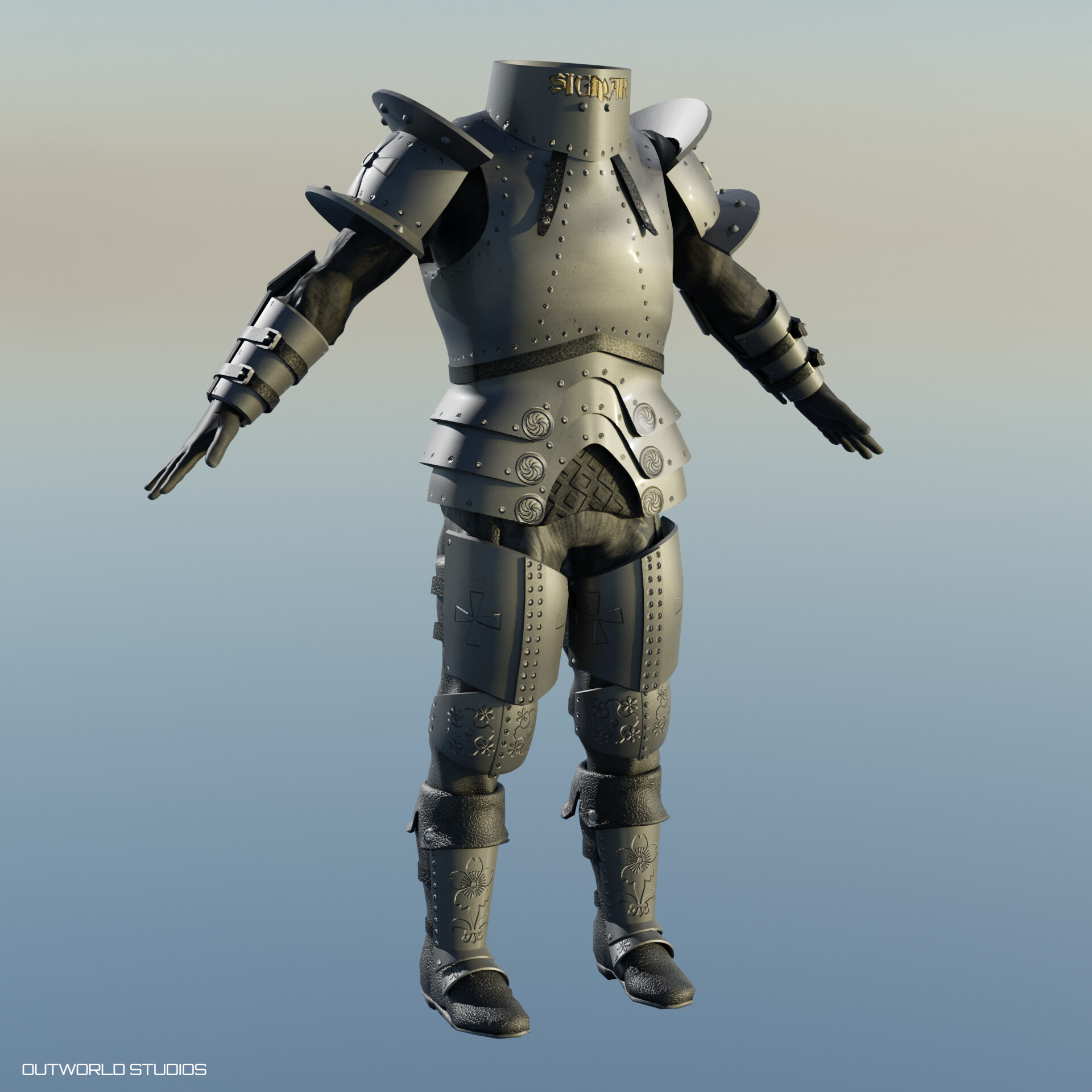 ArtStation - Warhammer Armor WIP