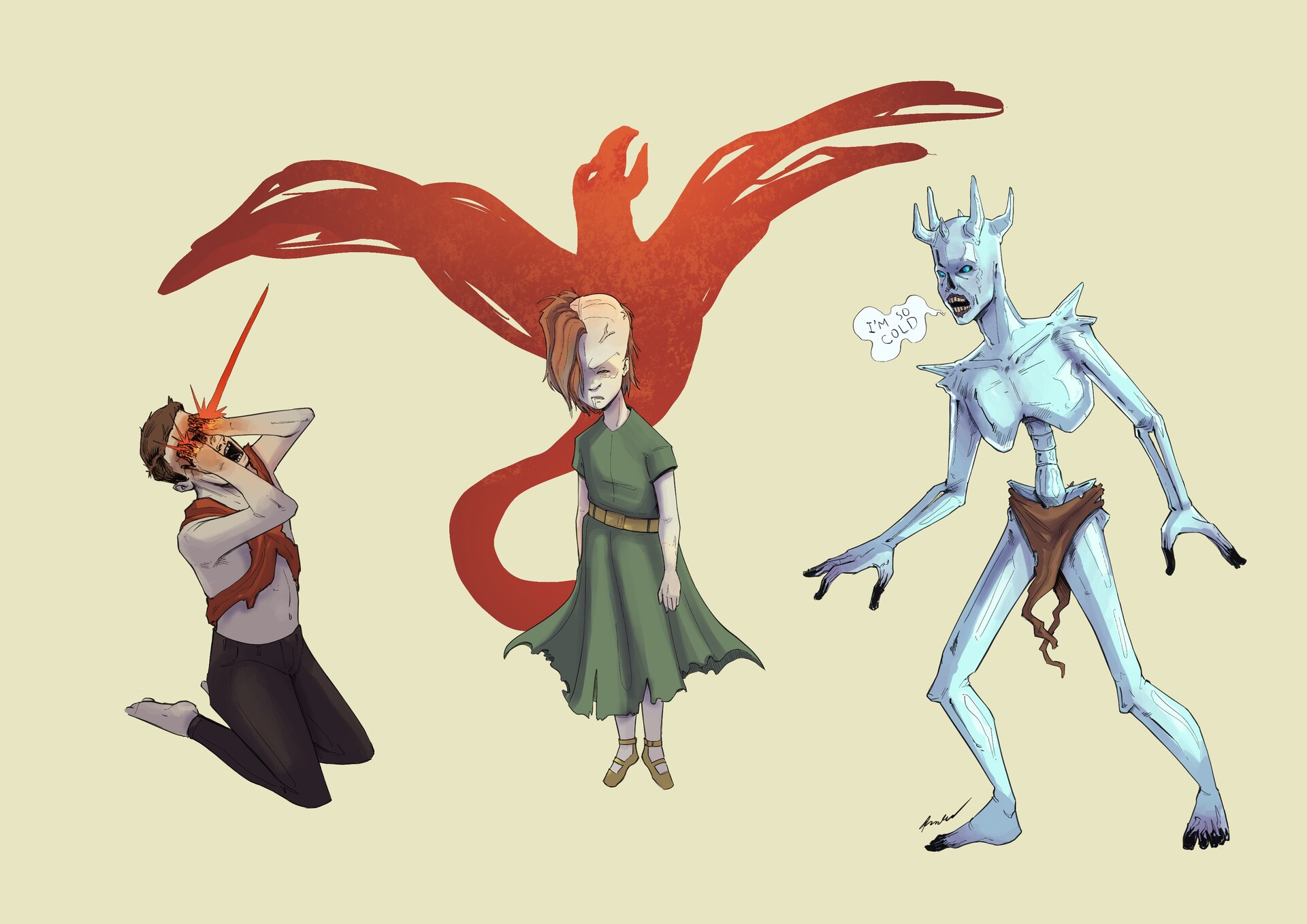 ArtStation - X-Men Redesign (Horror)