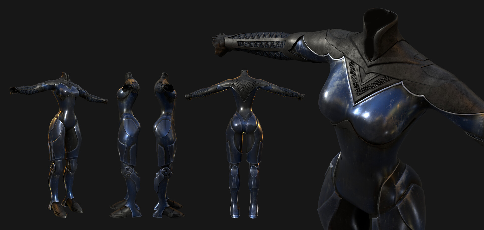ArtStation - Armour costume