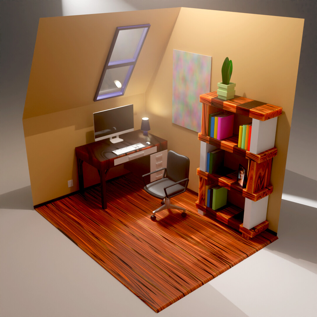 ArtStation - Tiny Office