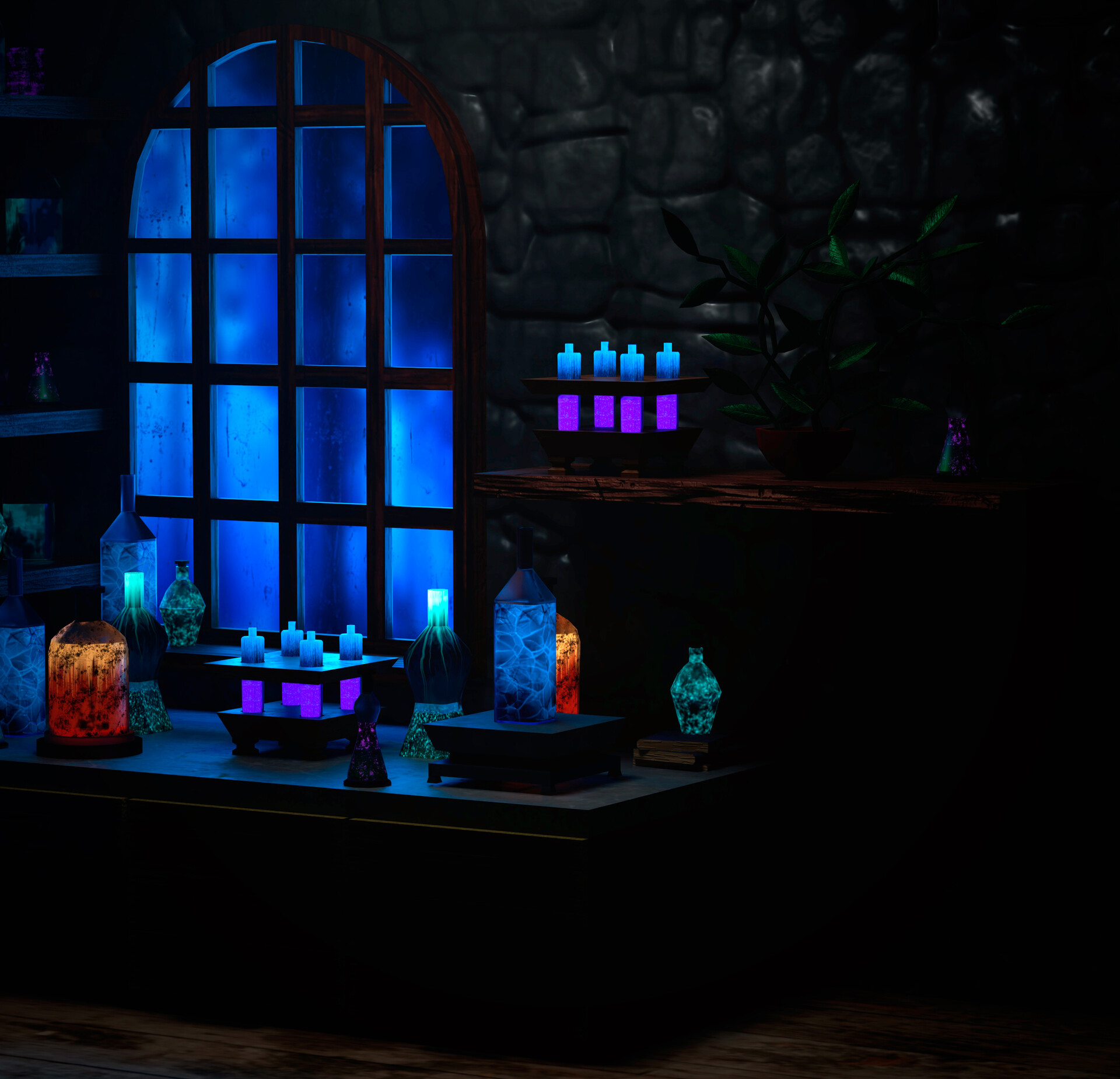 ArtStation - Magic laboratory