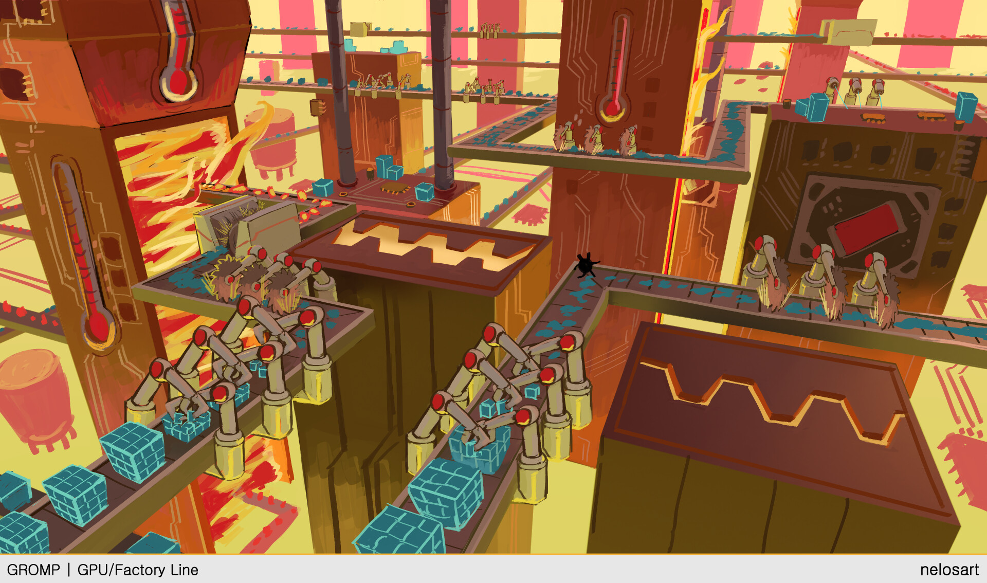 ArtStation - GROMP - GPU world