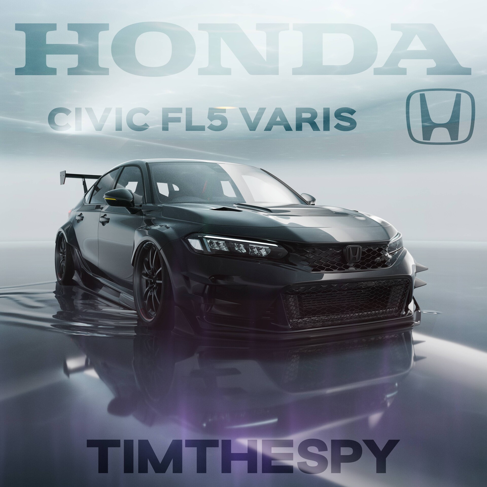 ArtStation - 2023 Honda Civic FL5 Varis Spec