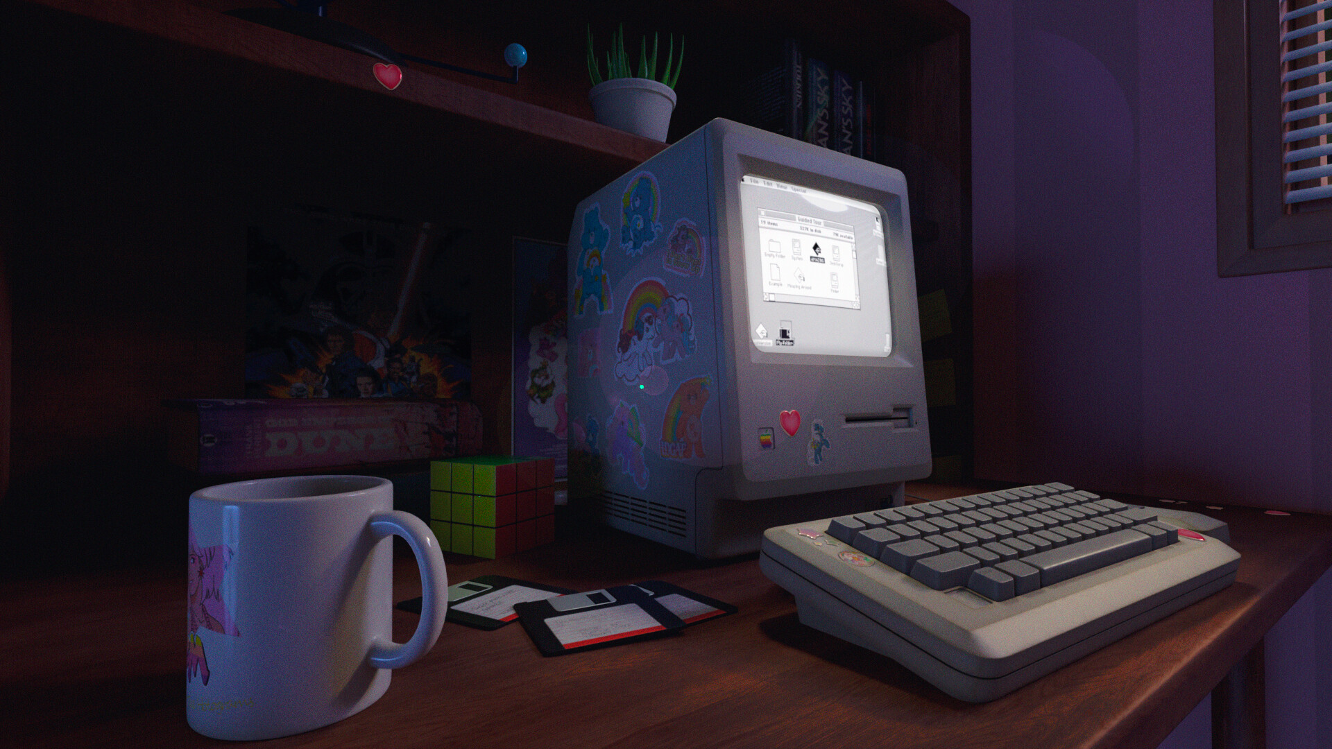 Clarissa López - Mac 128k 3D Model