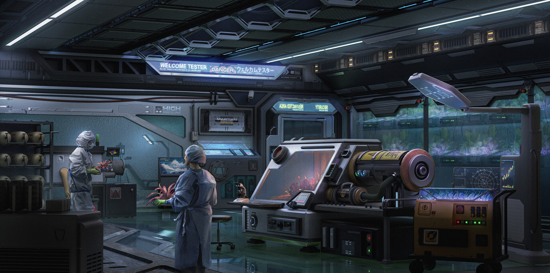 ArtStation - Bio Lab