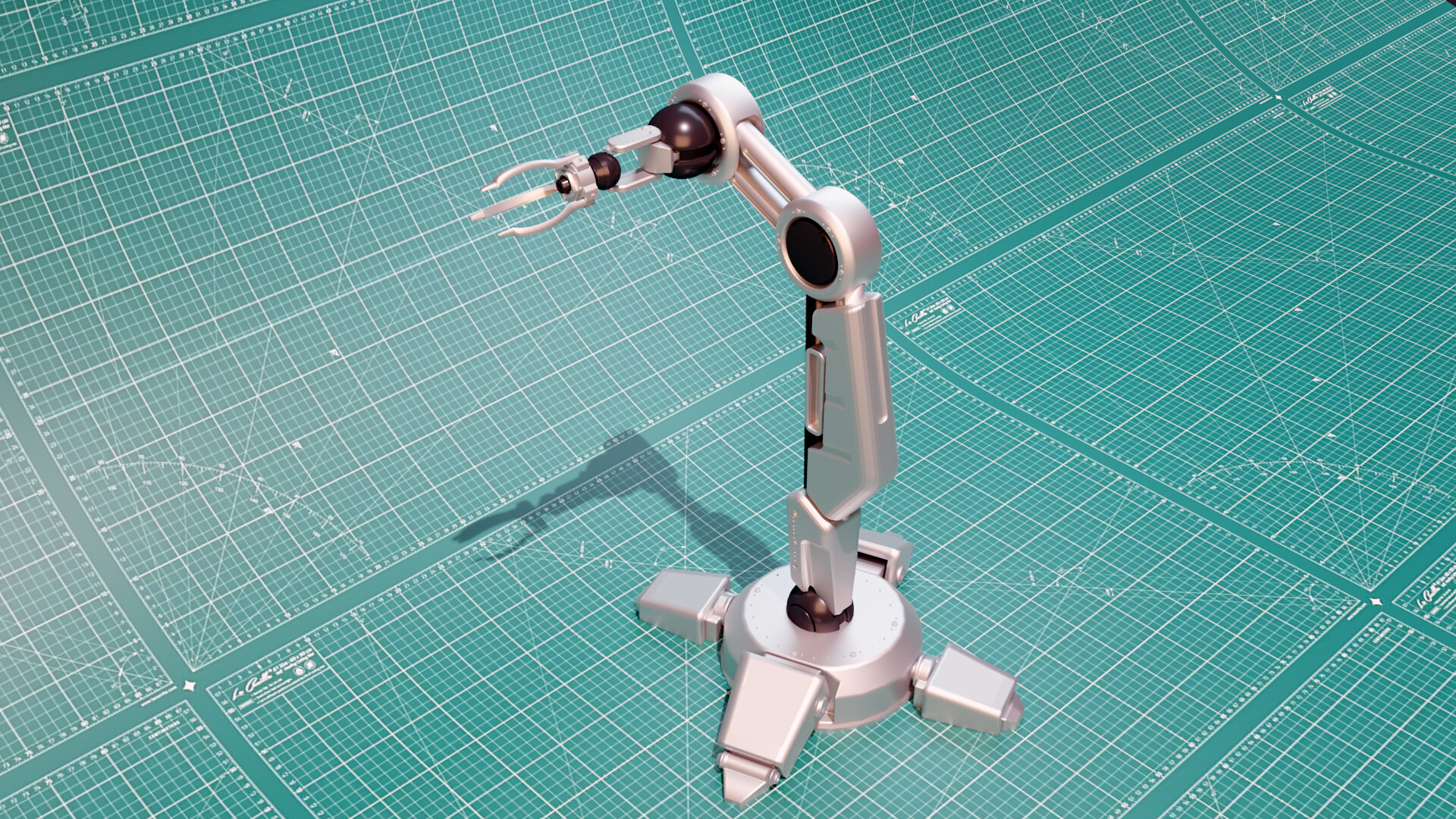 ArtStation - Robotic Arm