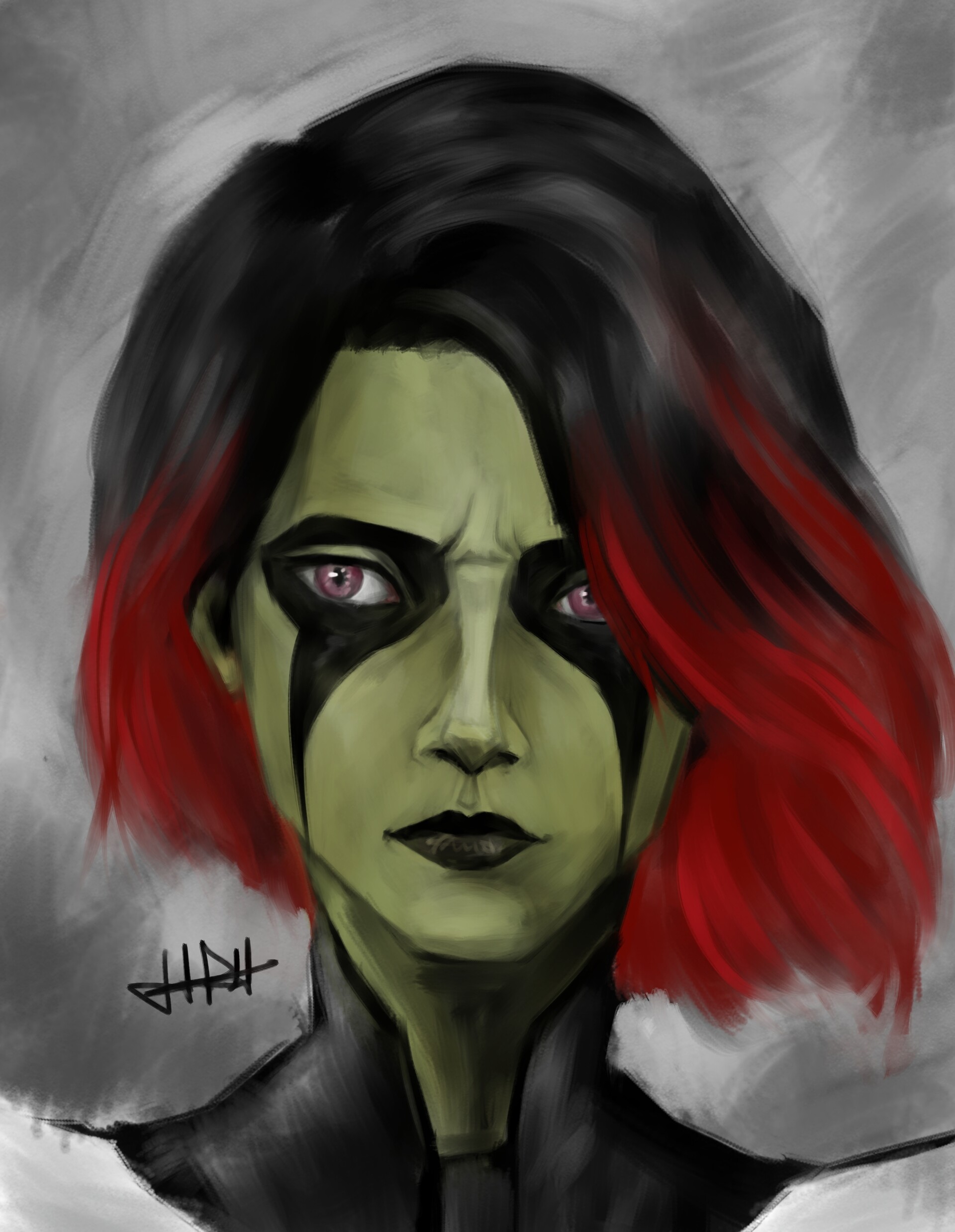 ArtStation - Gamora Marvel's Guardians of the Galaxy