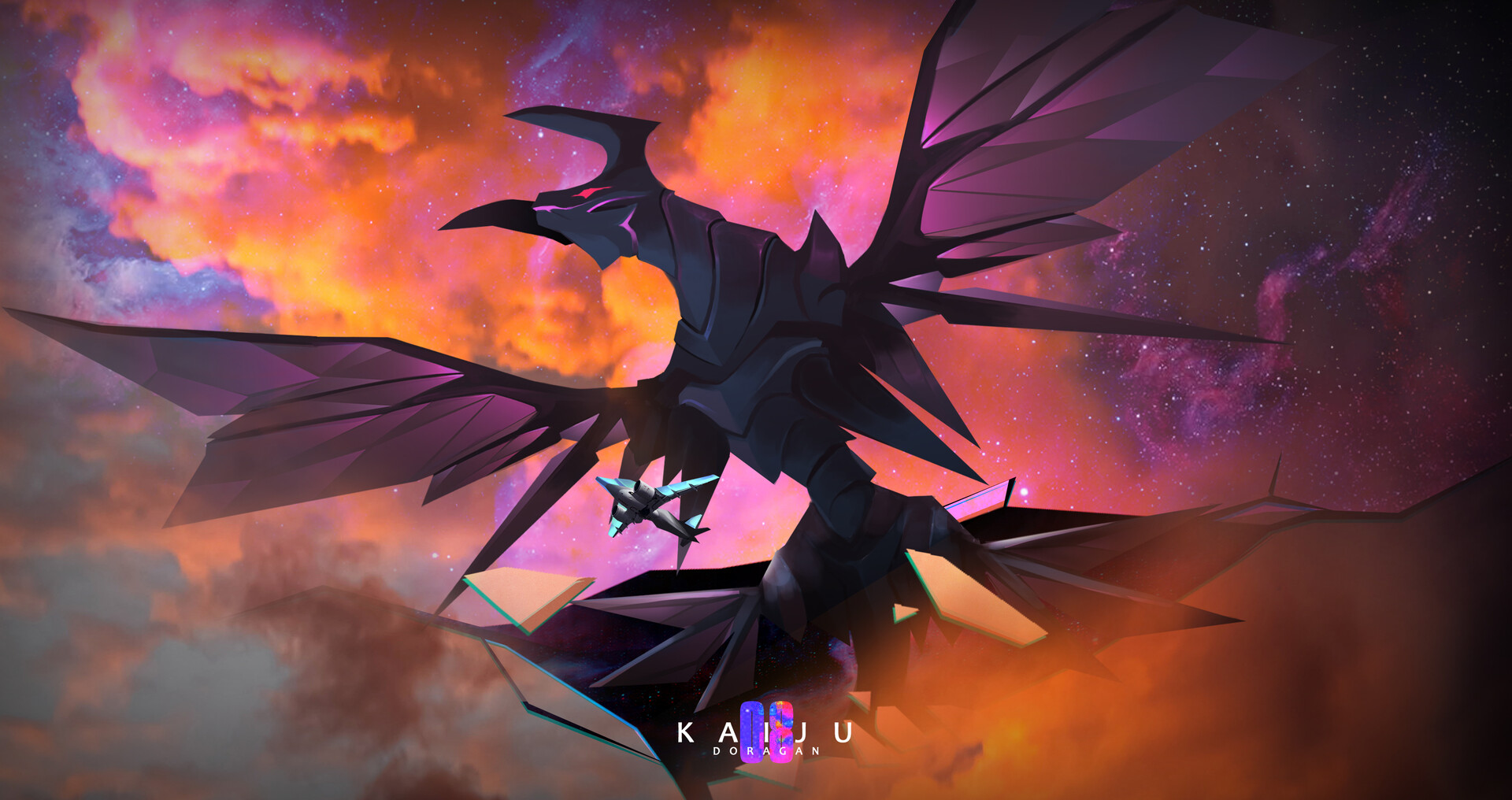 ArtStation - KAIJU DORAGON 08