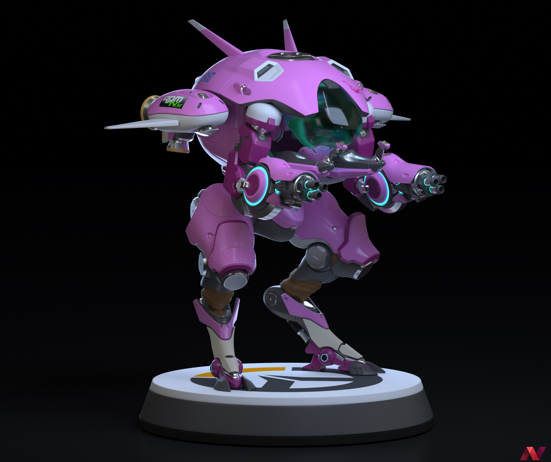 ArtStation - MEKA Figurine Fan Art (old)