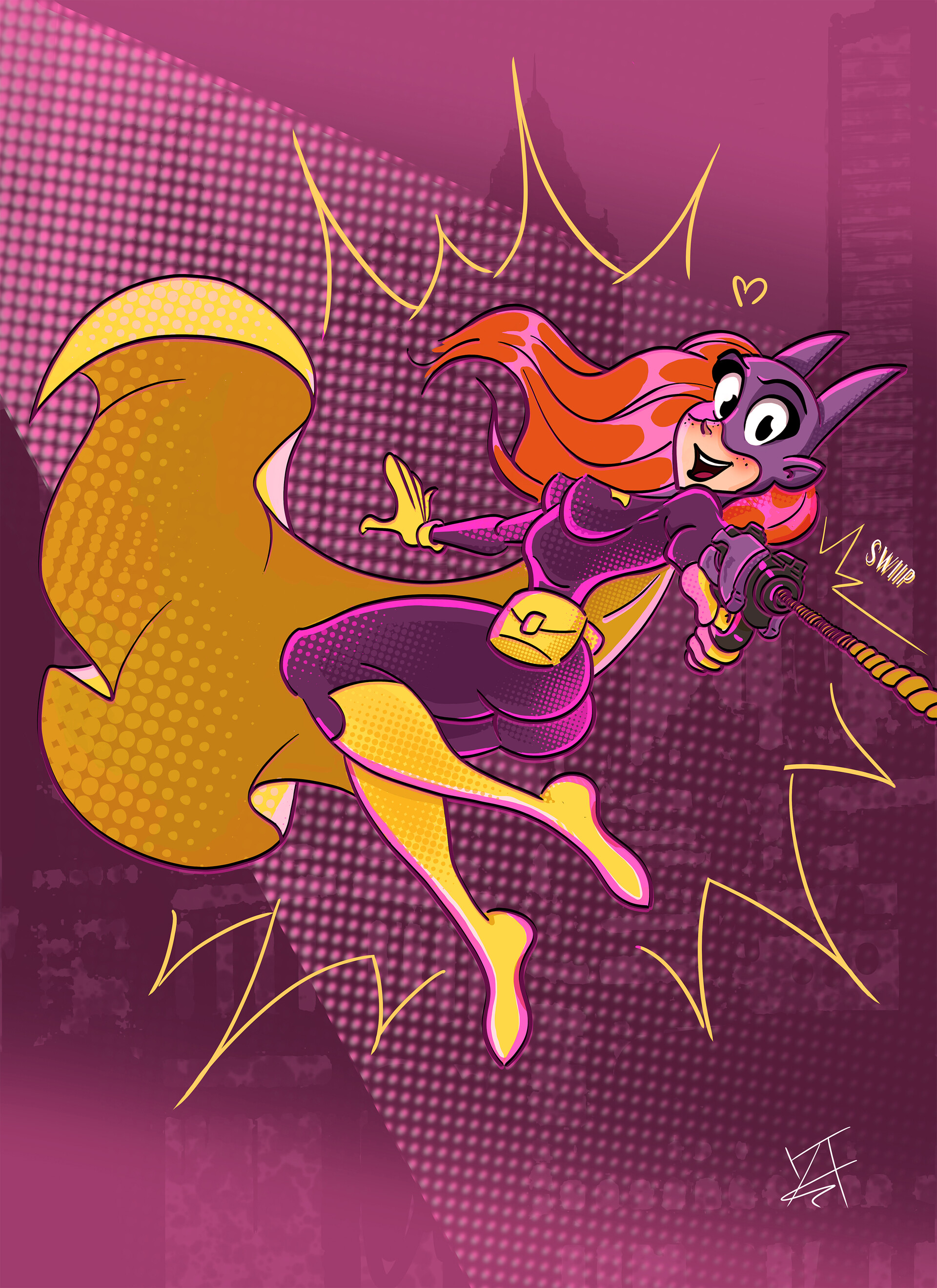 ArtStation - Fan Art Batgirl