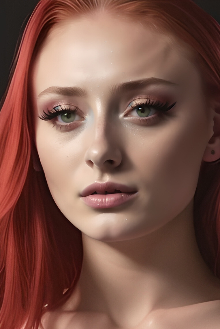 ArtStation - Sophie - Facial PostProcess improvement research