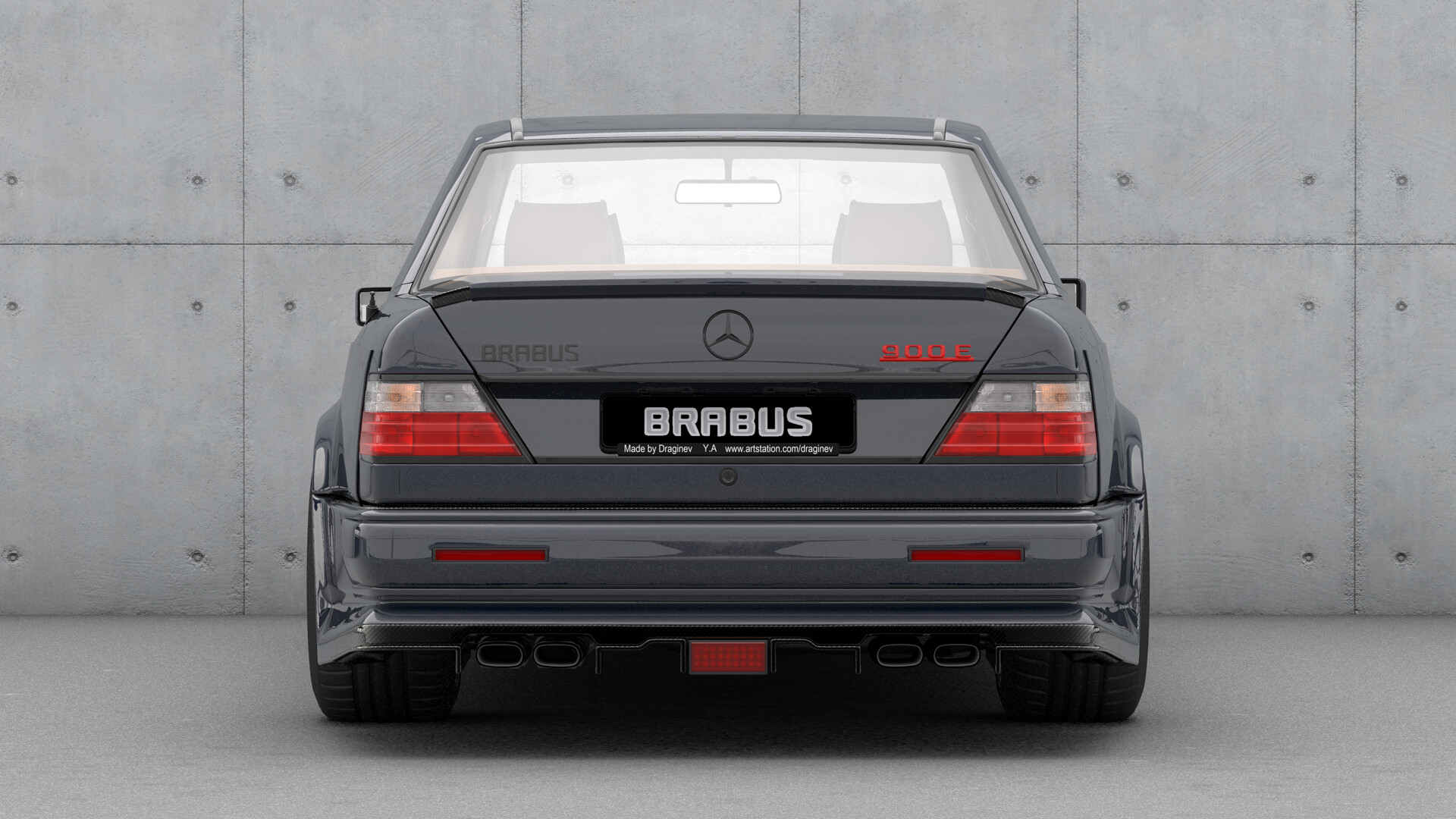 Yasser A. Muhsen - Mercedes-Benz Rocket 900E BRABUS WIP