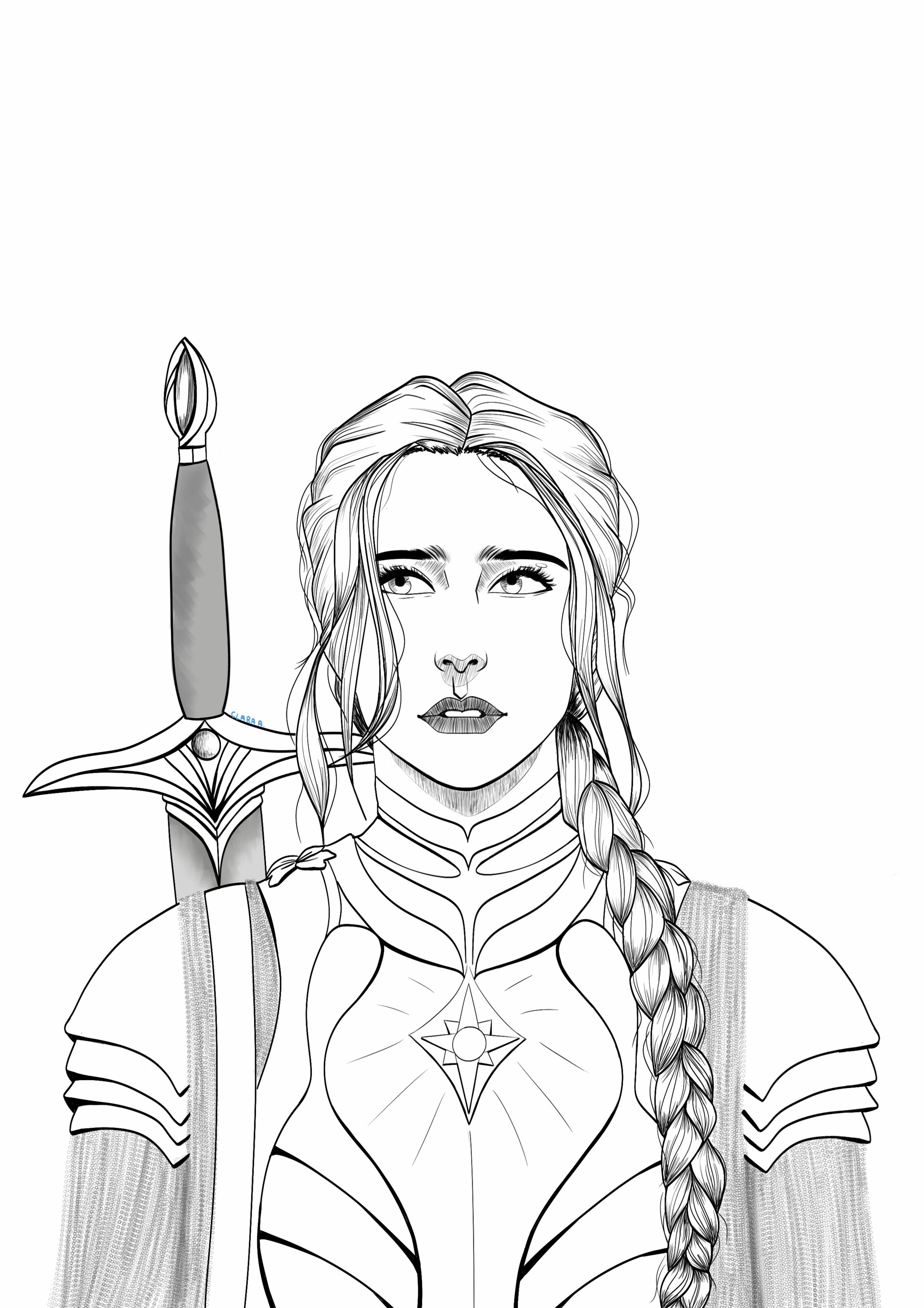 ArtStation - Galadriel The Lord of the Rings: The Rings of Power - Fanart