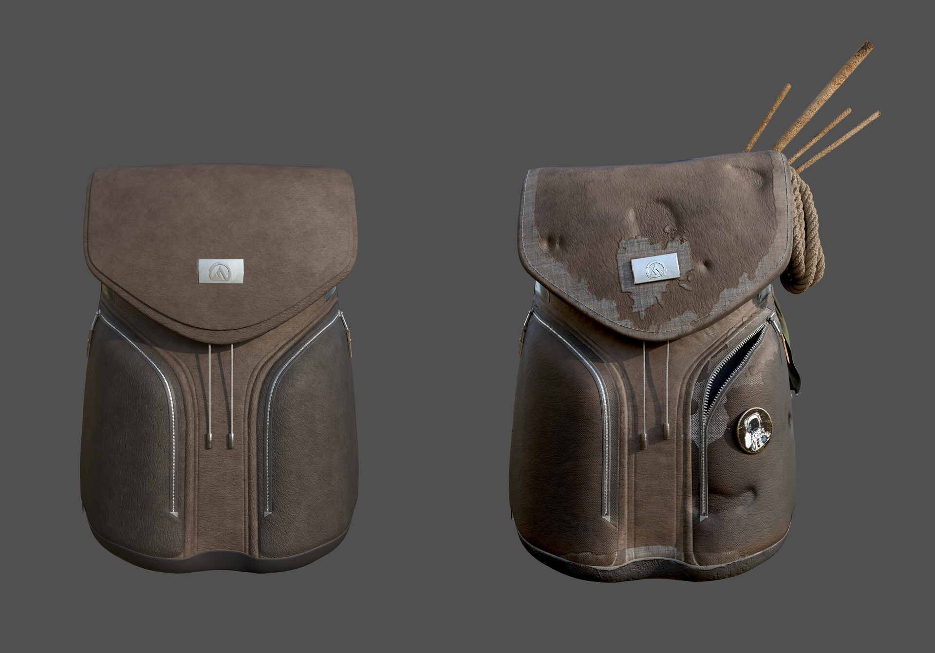 ArtStation - Post Apocalyptic Bag