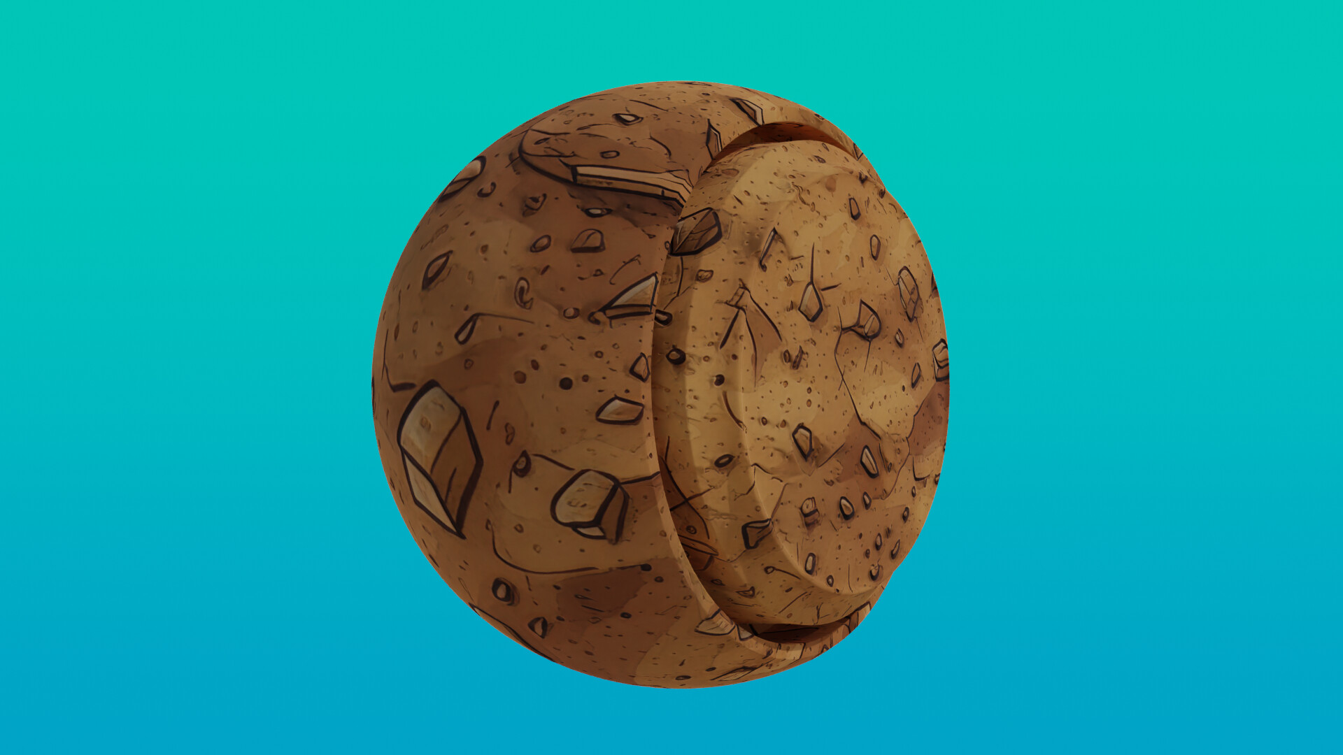 3D Tudor - Free Stylized PBR Material Pack for 3D Environments