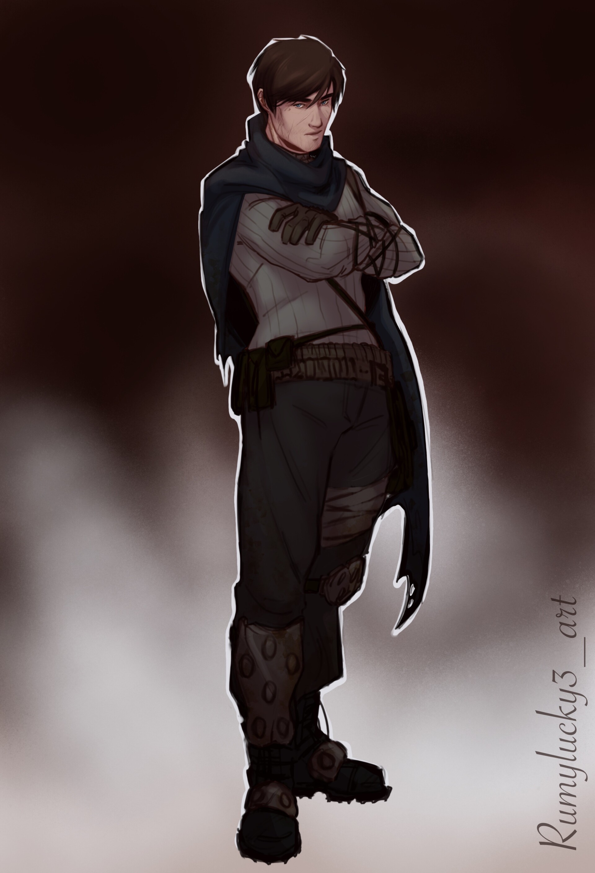 ArtStation - Fanart of Degenesis´ character custus