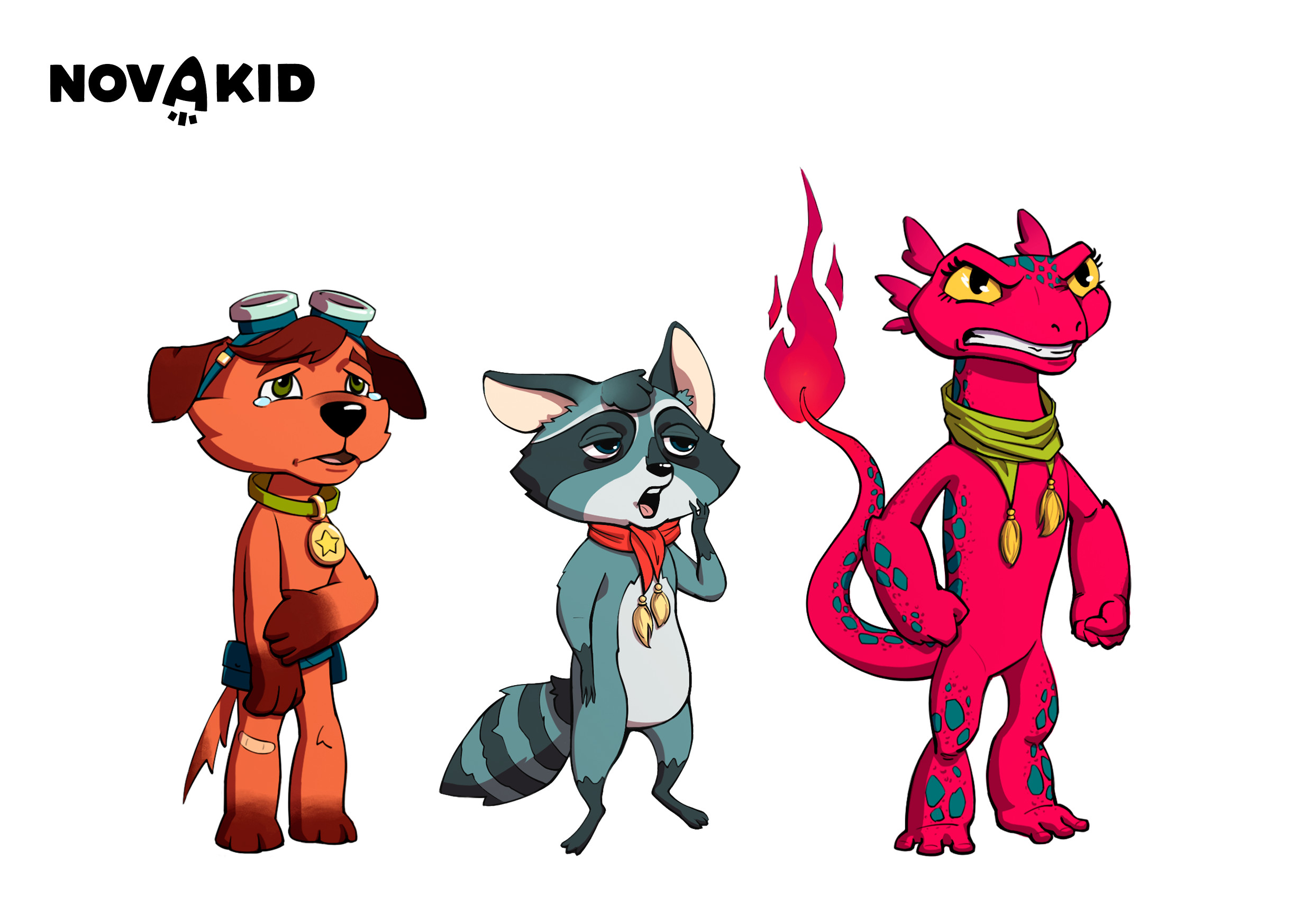 Pavel Bolshakov - Сharacters emotions \ Novakid © \ Magic Acedemy