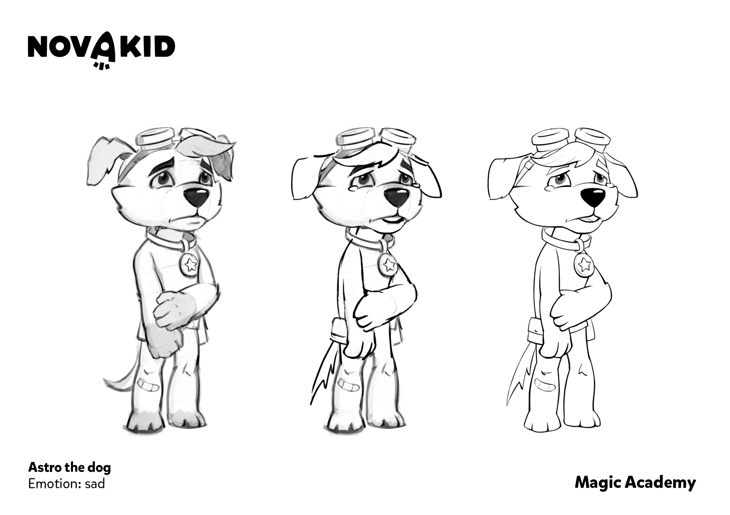 Pavel Bolshakov - Сharacters emotions \ Novakid © \ Magic Acedemy