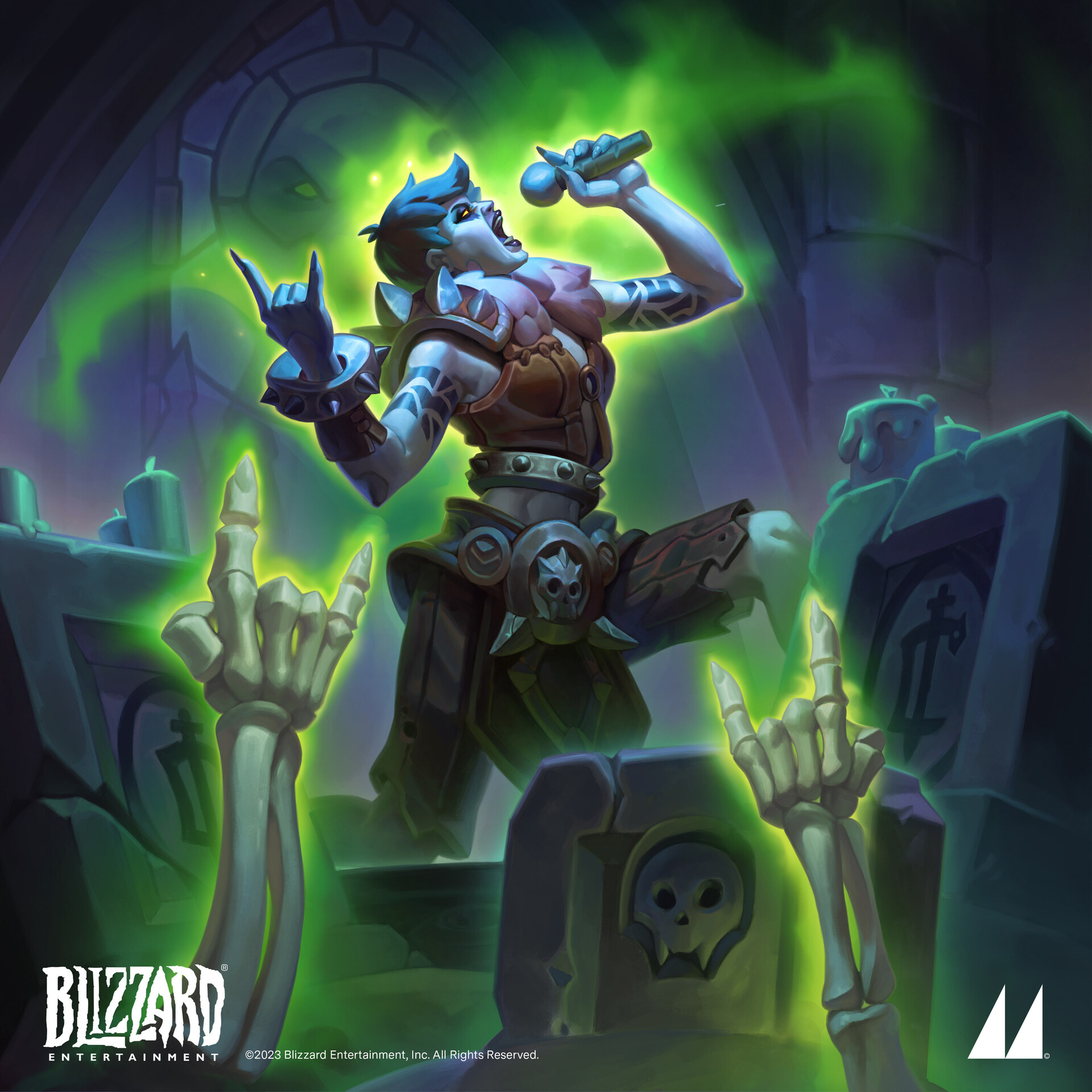 ArtStation - Death Growl - Hearthstone Card Art