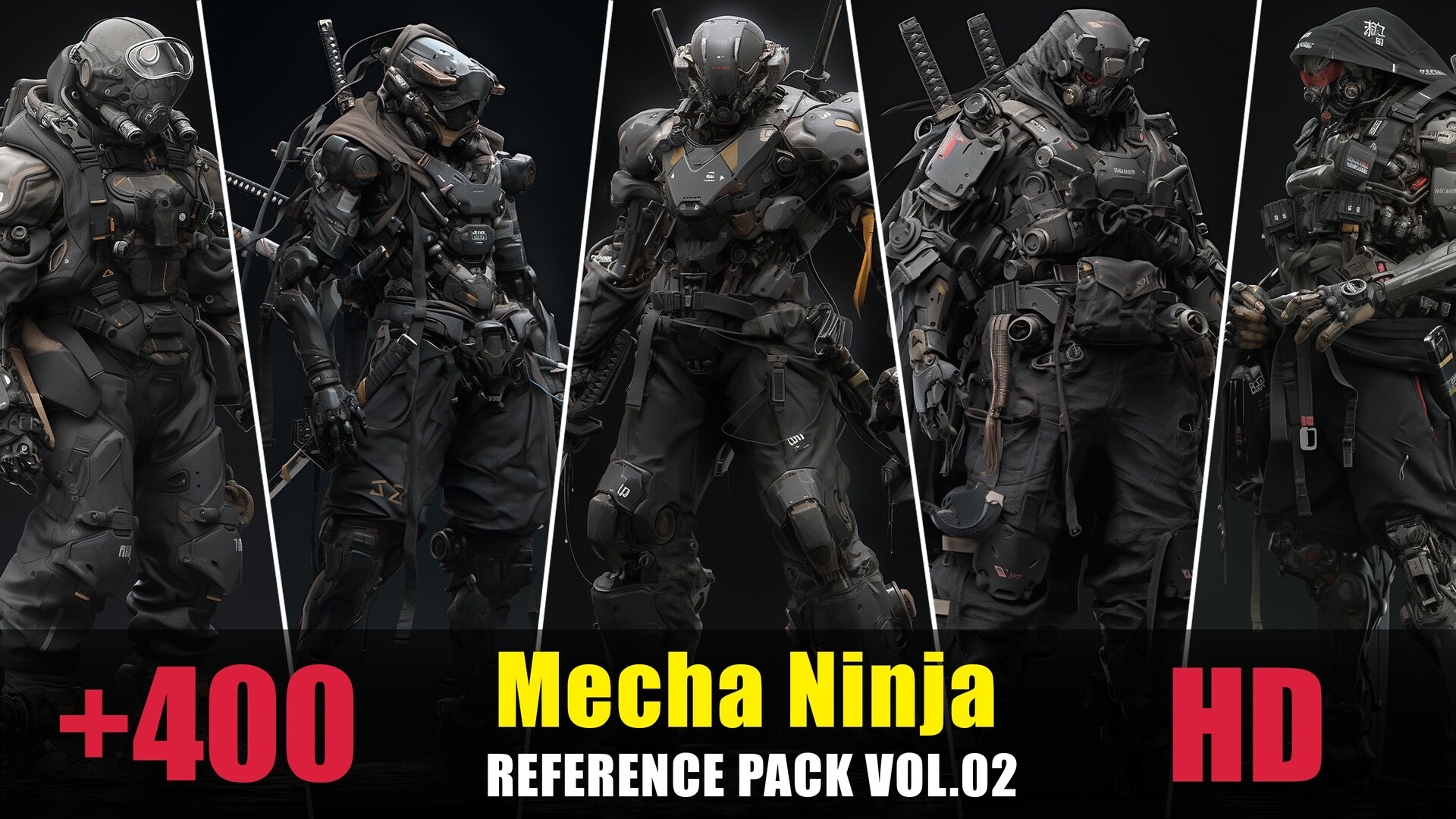 ArtStation - +400 Robot Mecha VOL.02 | Reference Images