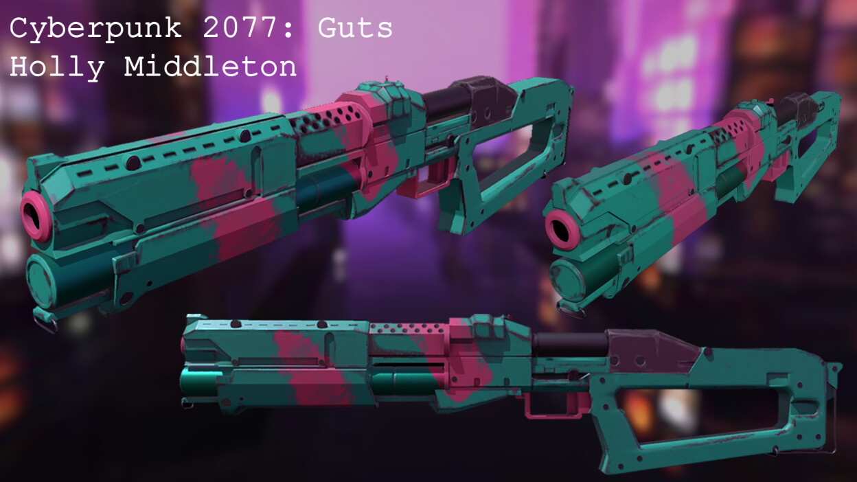 Holly 'Tessa' Middleton - Rebecca's Shotgun 'Guts' (Cyberpunk 2077)