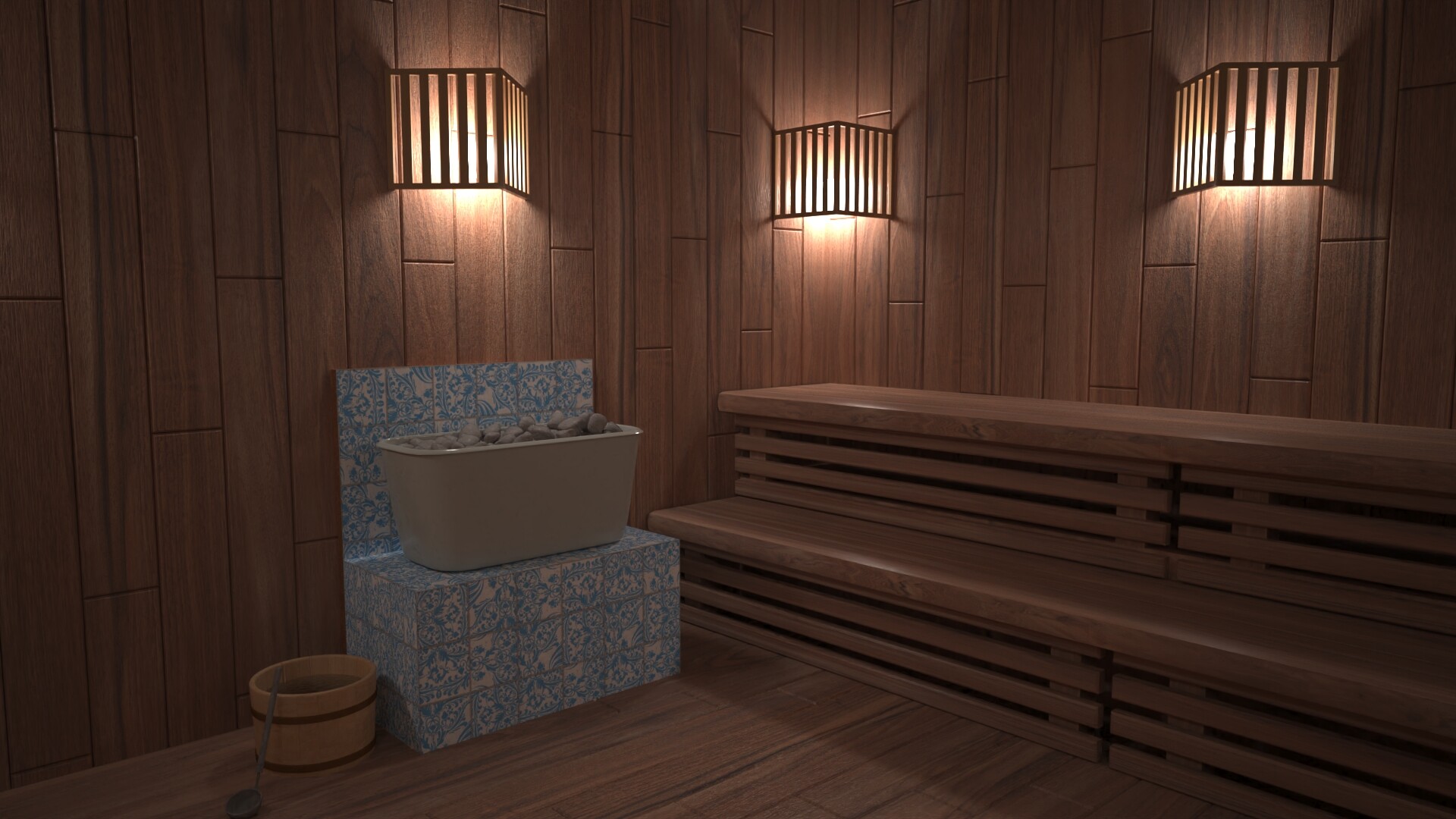 ArtStation - Sauna - Water Sim