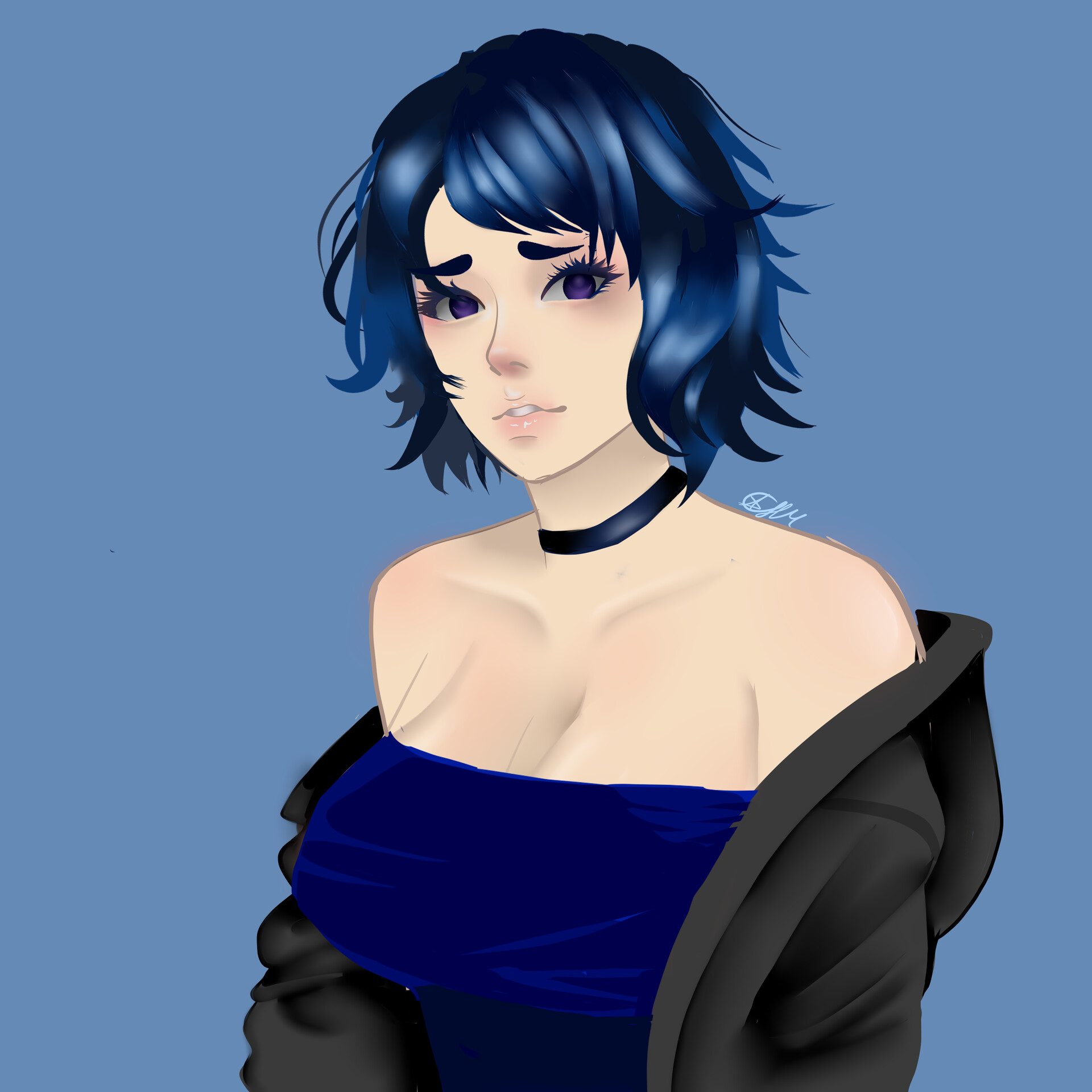 ArtStation - TOO COOL TO BE ABLE TO FEEL SAD