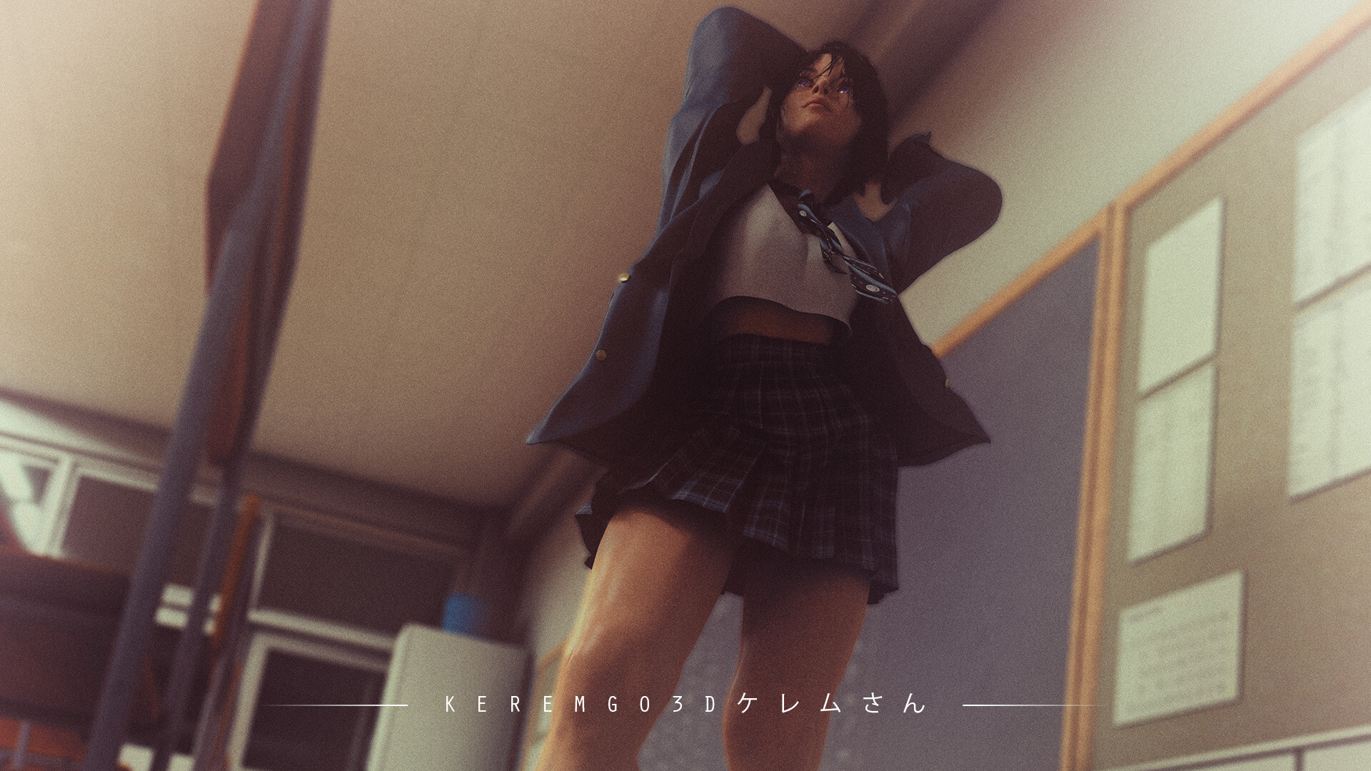 ArtStation - School Night In A Dream