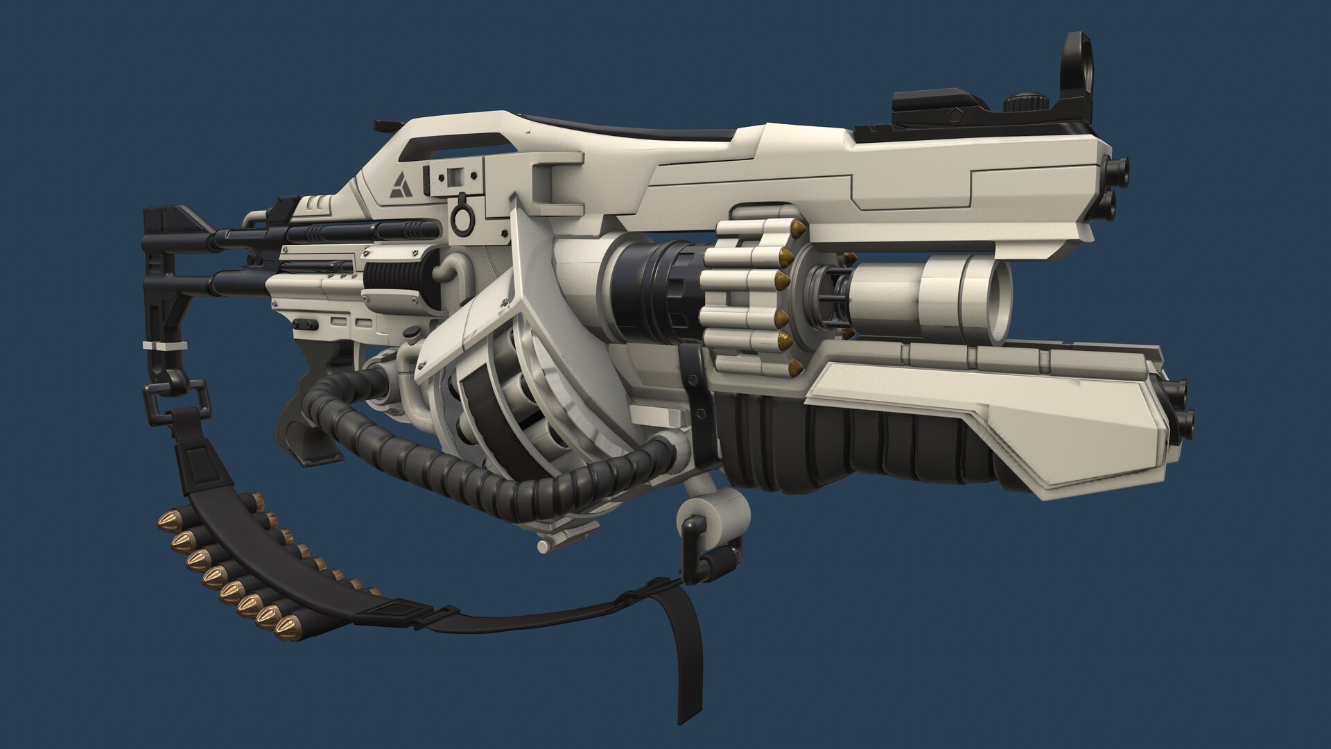 ArtStation - Hard Surface Si-Fi Weapon