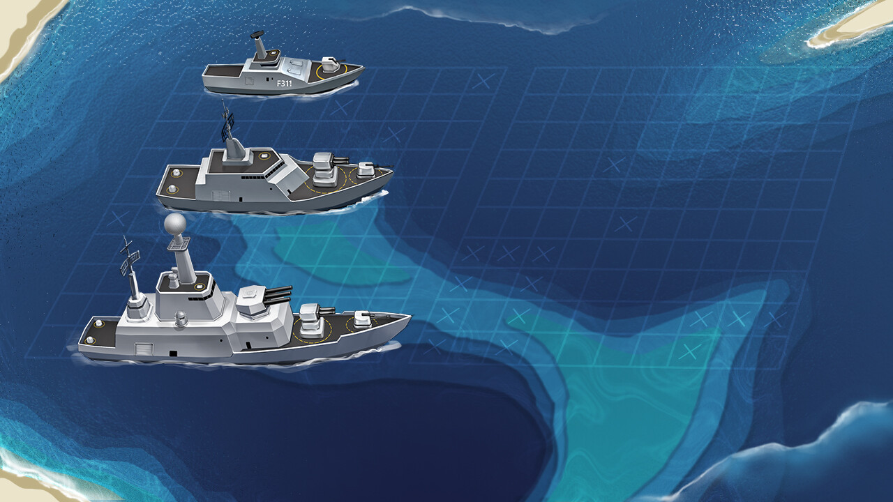 ArtStation - sea battle