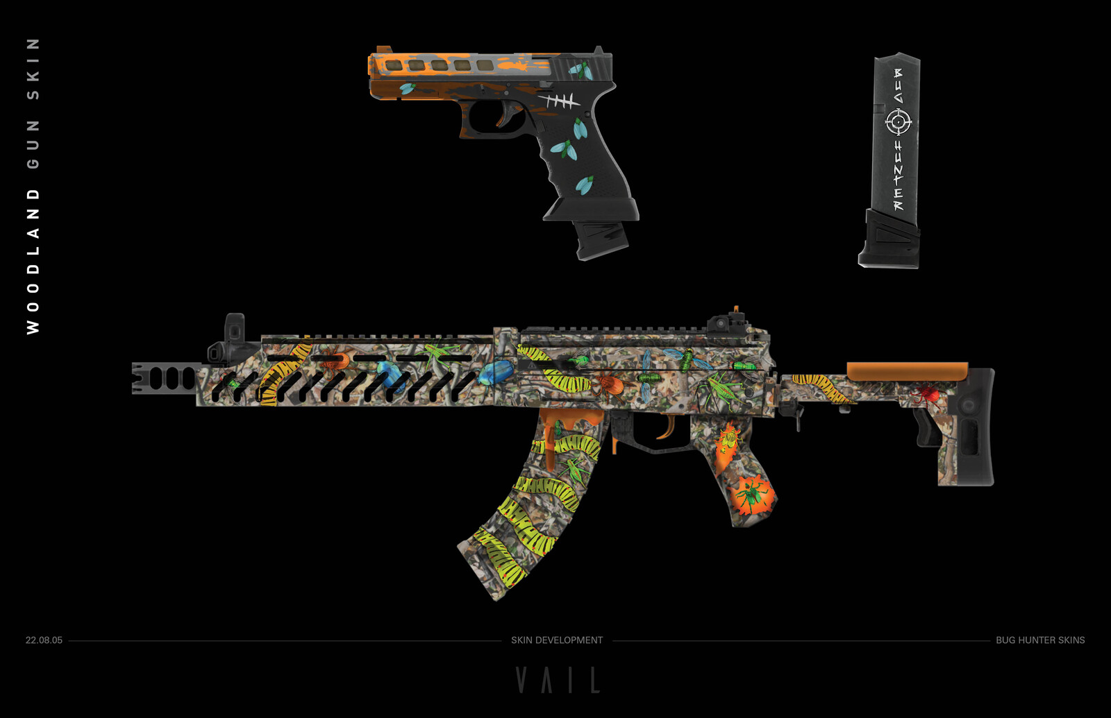 Gabriel G. Perez - VAIL VR - Bug Hunter Skins