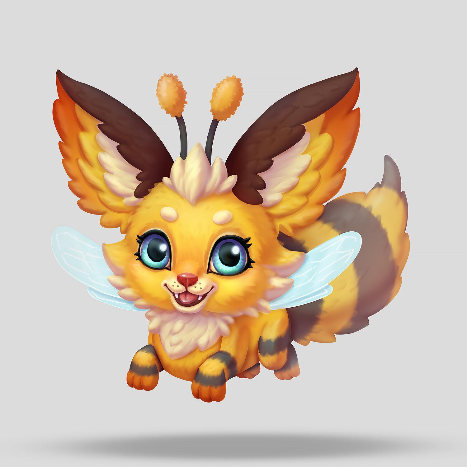 ArtStation - Bee fox
