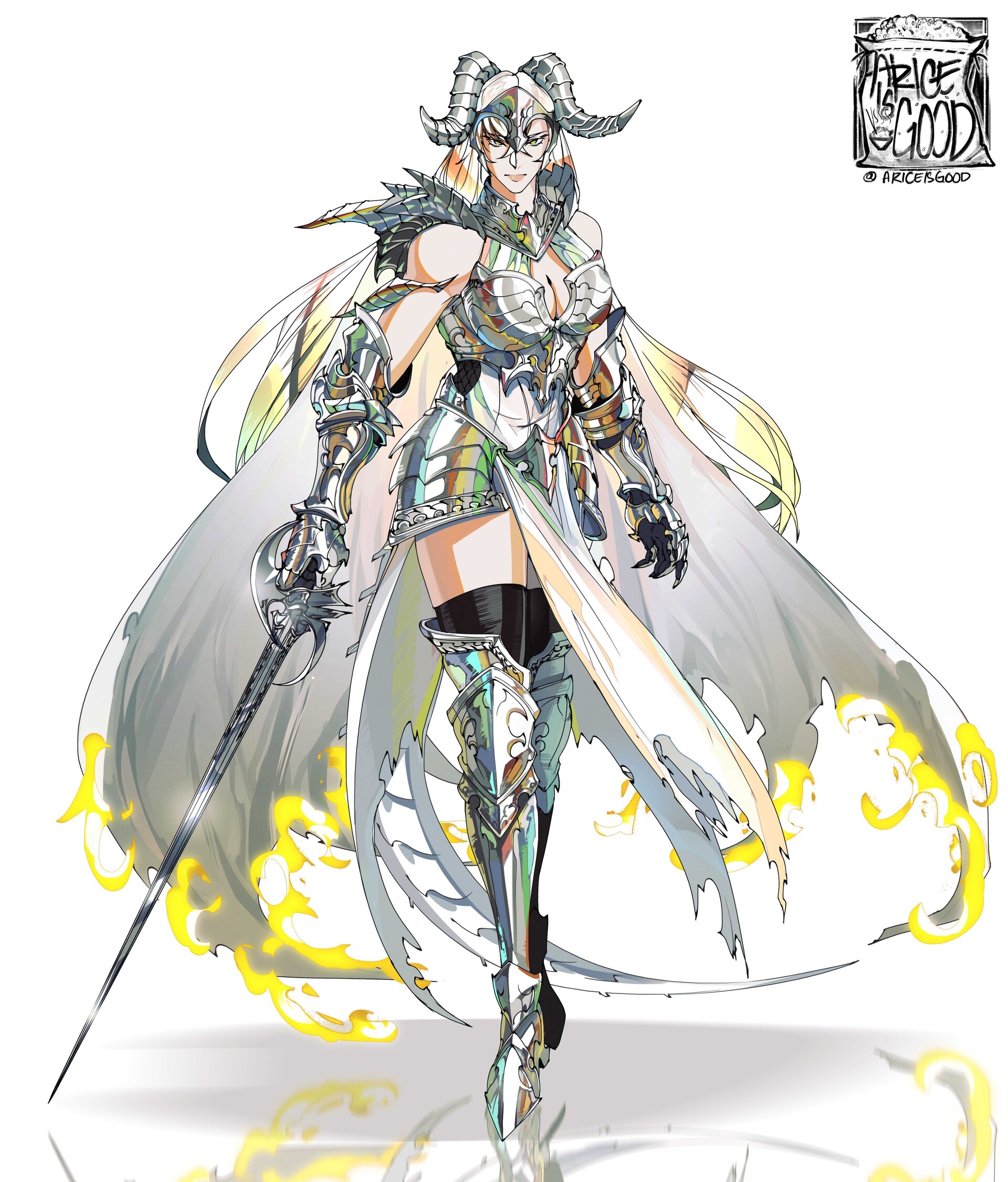 ArtStation - Armor Character Design: White Dragon