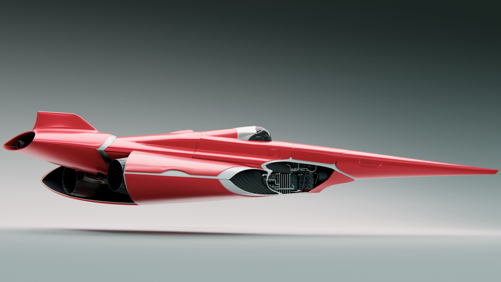 Pablo Carnicer Pérez - Speeder, Futuristic Racing Vehicle