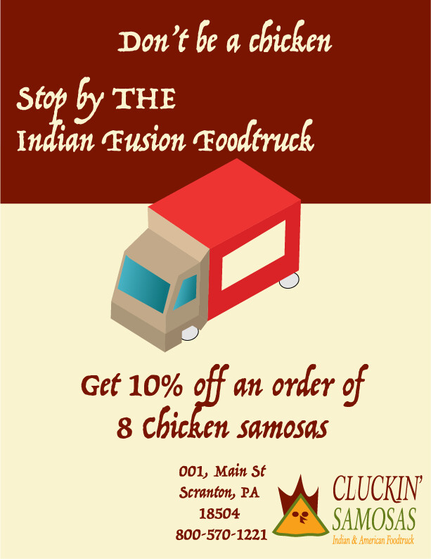 ArtStation - Food Truck advertisement poster mock up