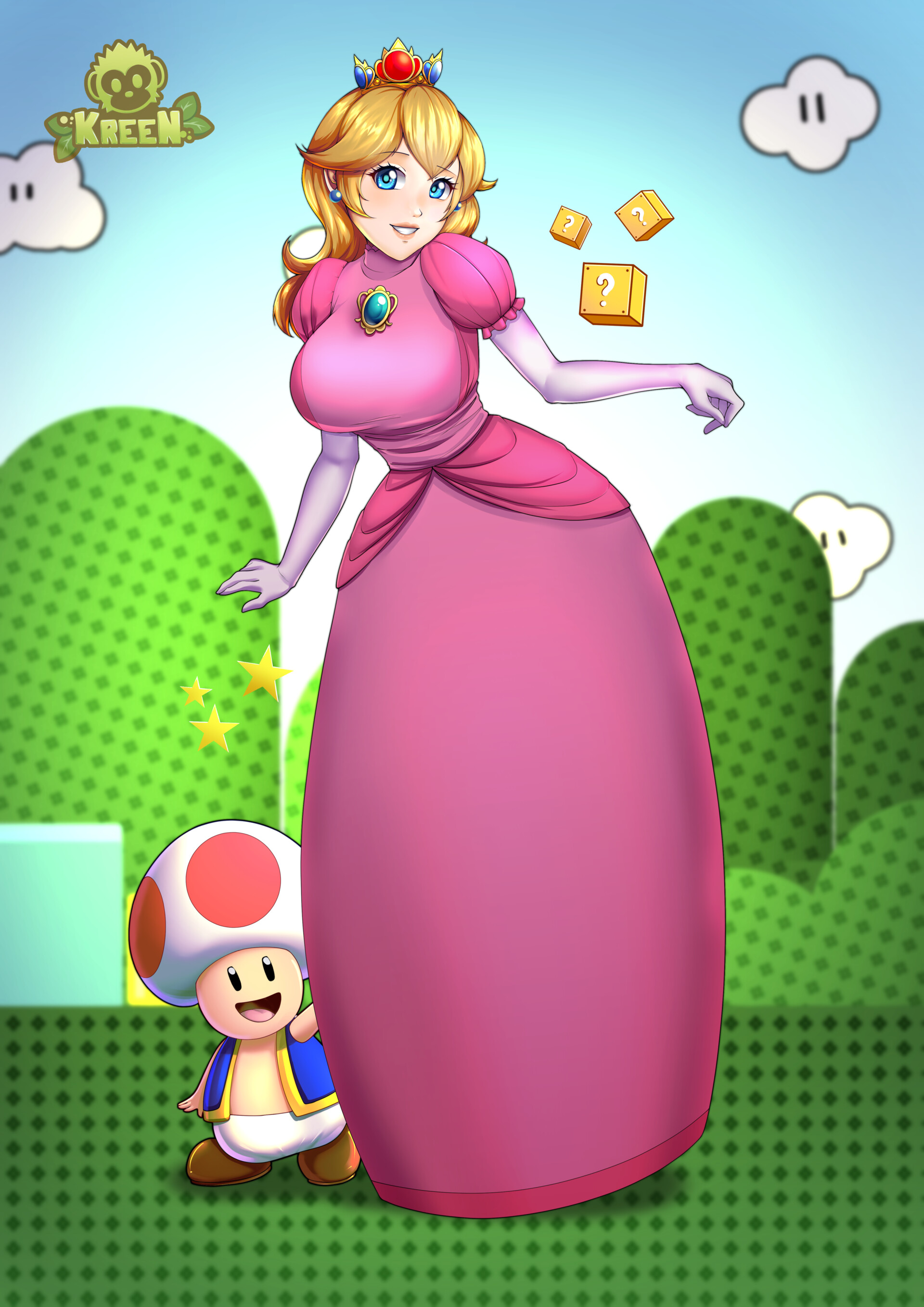 ArtStation - Peach Fanart