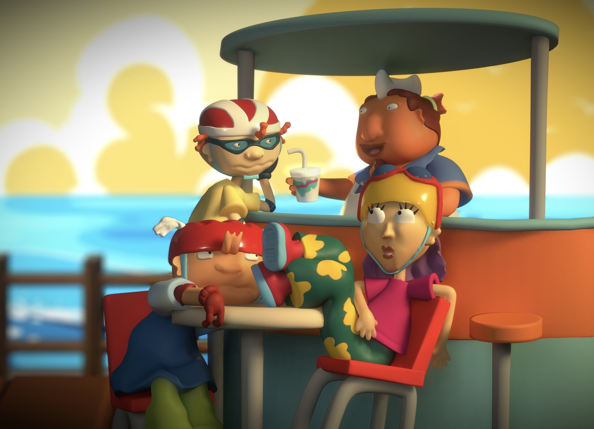 ArtStation - Rocket Power