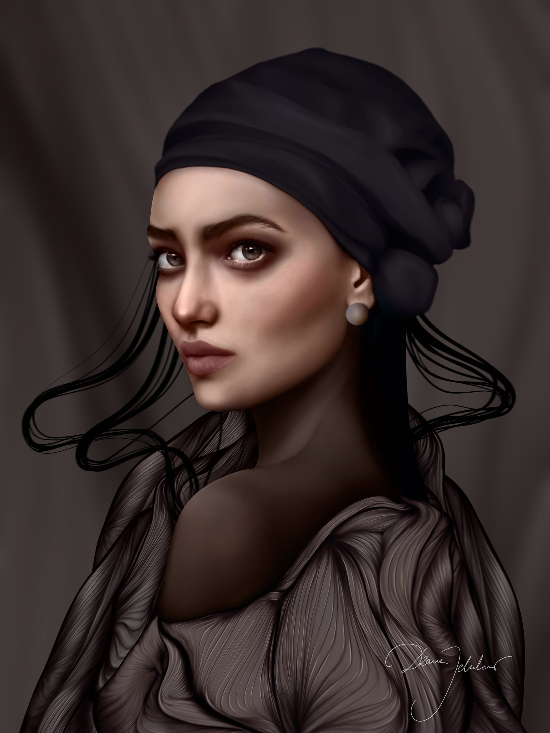 ArtStation - Personal Wok - Portrait Study