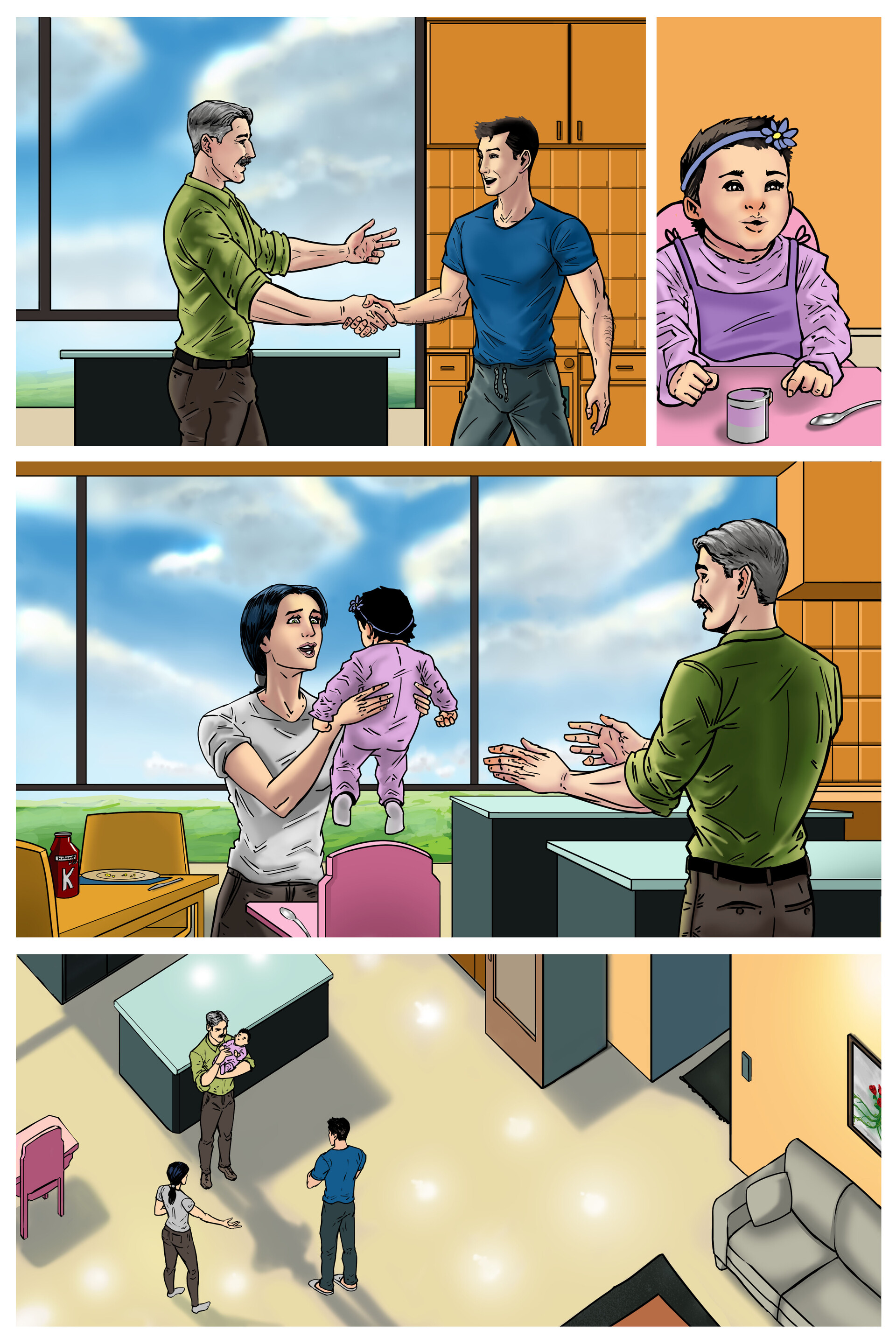 ArtStation - today's comic book page