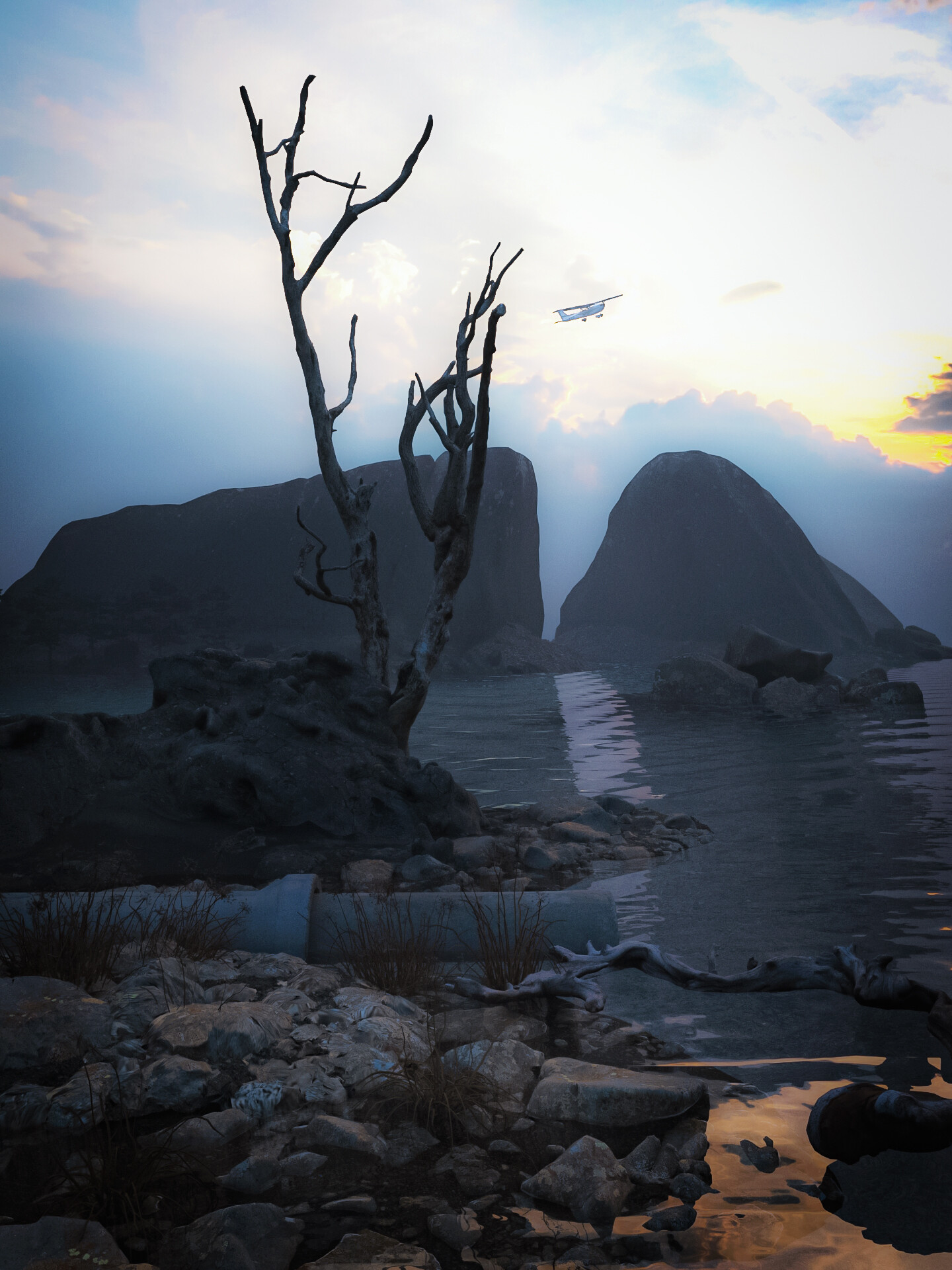 ArtStation - Secret tree