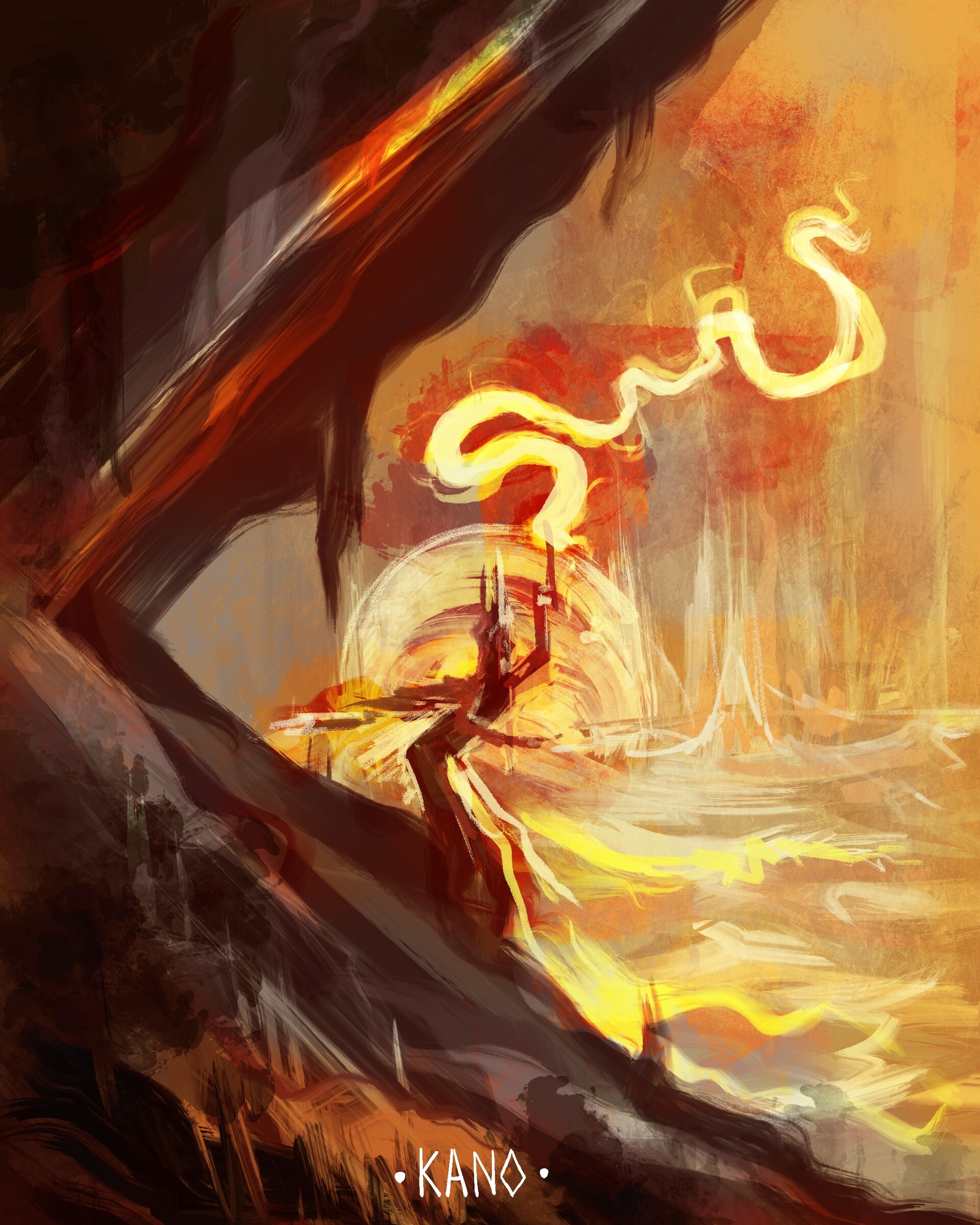 ArtStation - Kano - The art of the runes