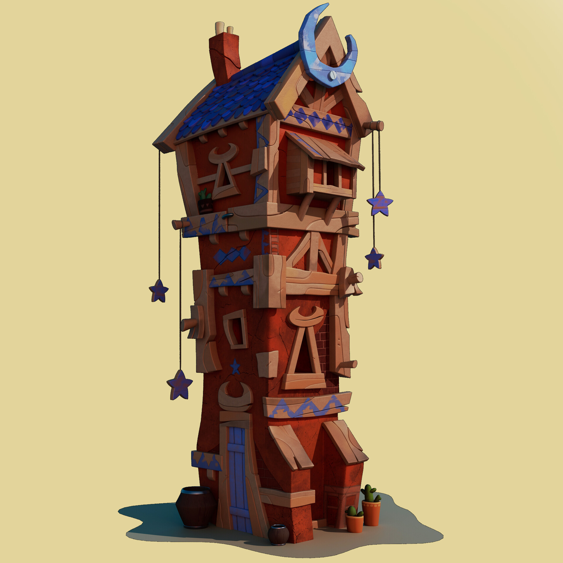 ArtStation - Moon House